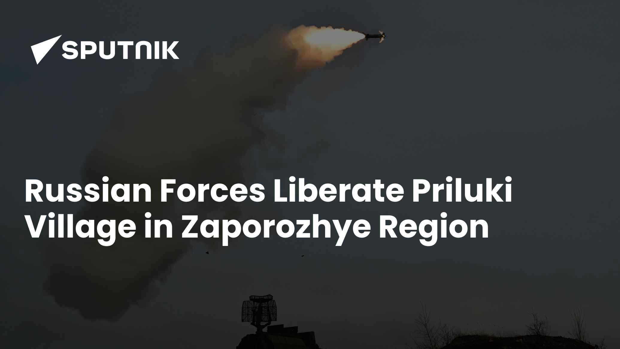 Russian Forces Liberate Priluki Village in Zaporozhye Region - 17.01. ...