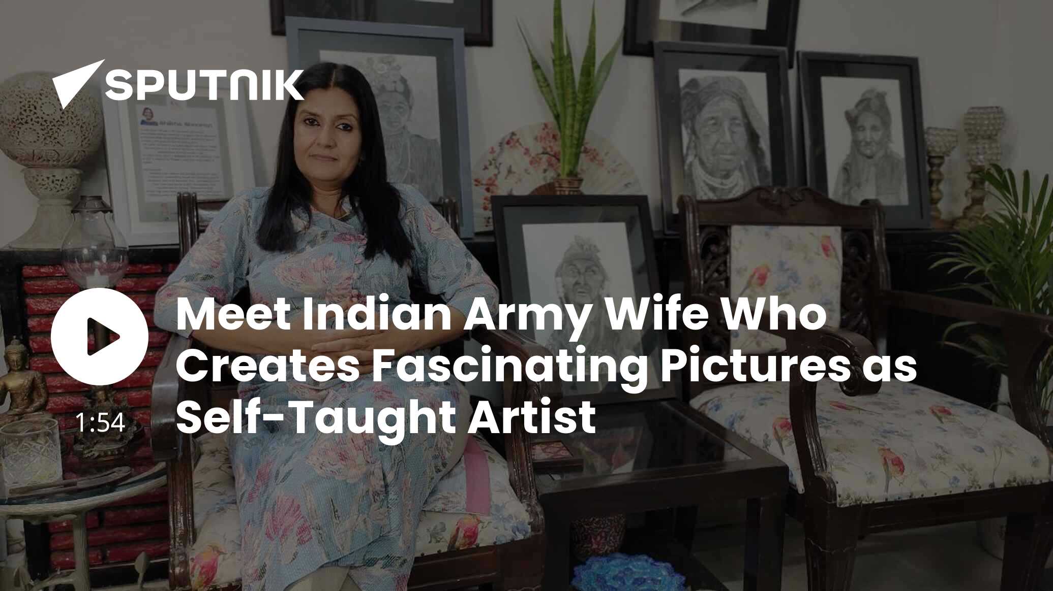 Meet Indian Army Wife Who Creates Fascinating Pictures as Self-Taught ...