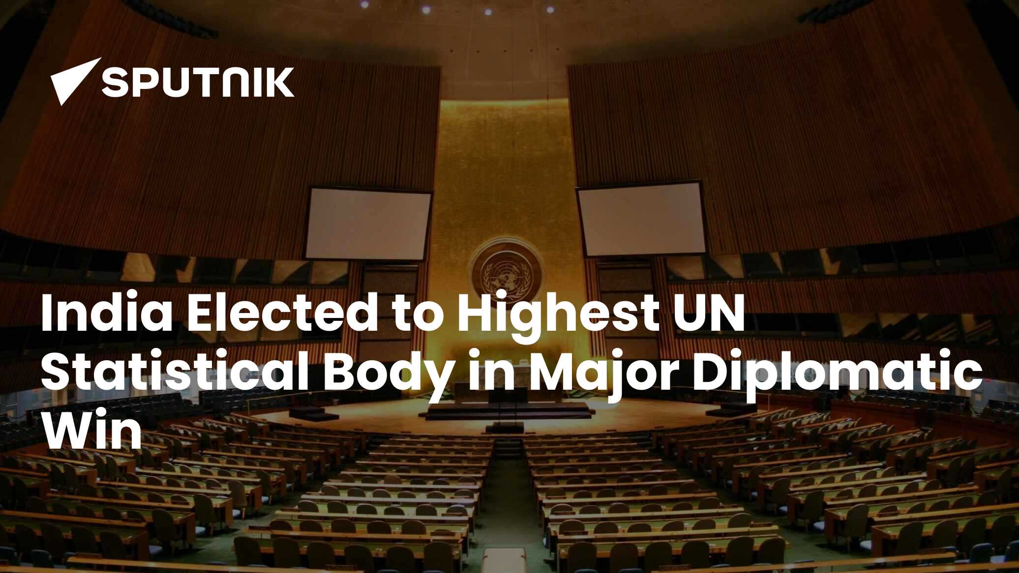 In Major Diplomatic Win For New Delhi, India Elected to Two Key UN Bodies