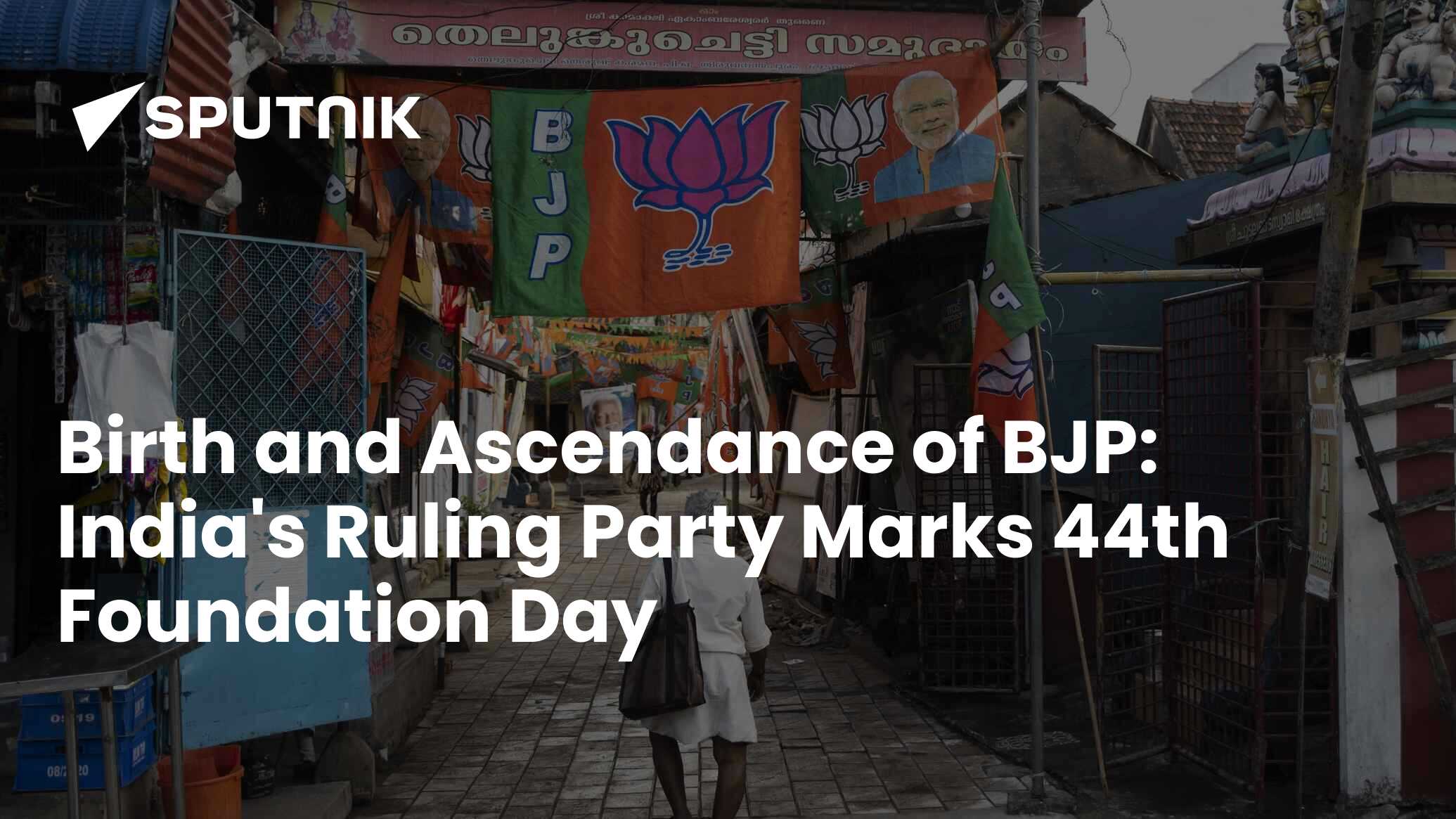 Birth & Ascendance of BJP, as India's Ruling Party Marks 44th ...