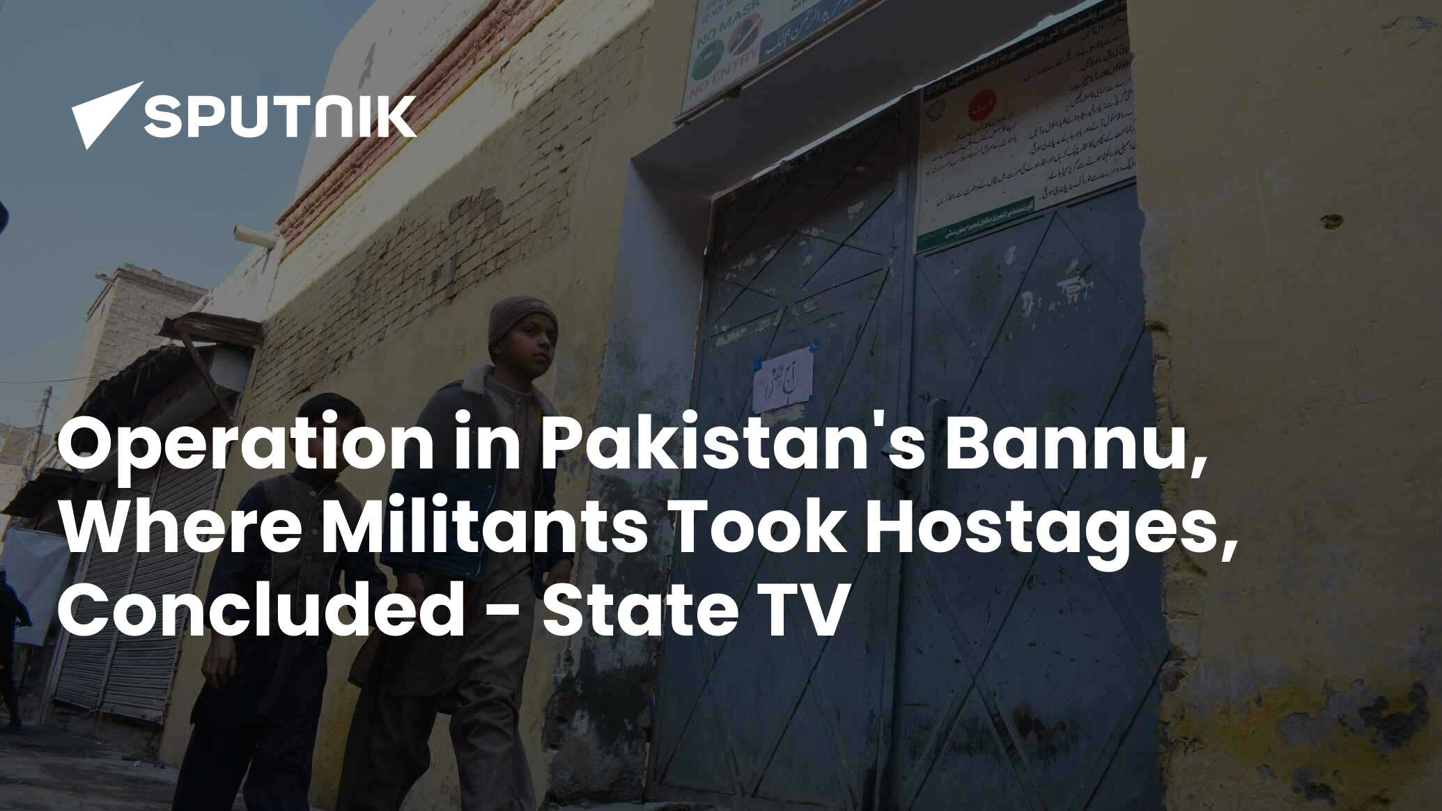 Operation in Pakistan's Bannu, Where Militants Took Hostages, Concluded ...