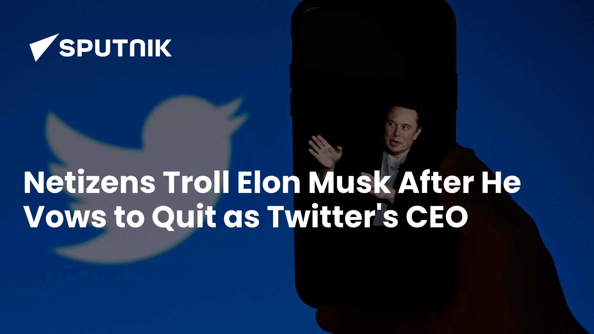 Netizens Troll Elon Musk After He Vows To Quit As Twitters Ceo
