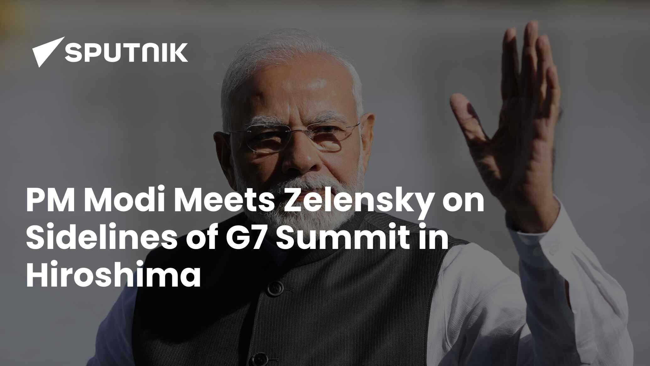 PM Modi Met Zelensky On Backdrop Of G-7 Summit