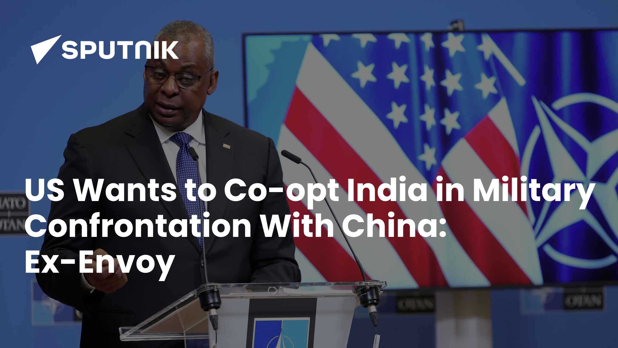 US Wants to Co-opt India in a Military Confrontation with China on Taiwan