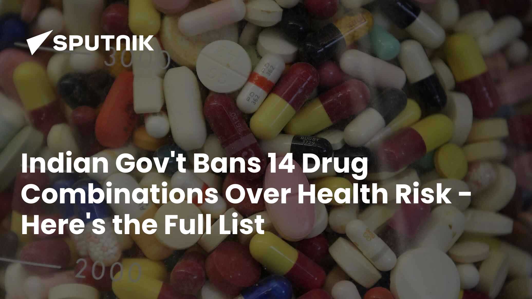 Here is List of 14 Fixed Dose Combination Drugs Banned by Indian Govt ...
