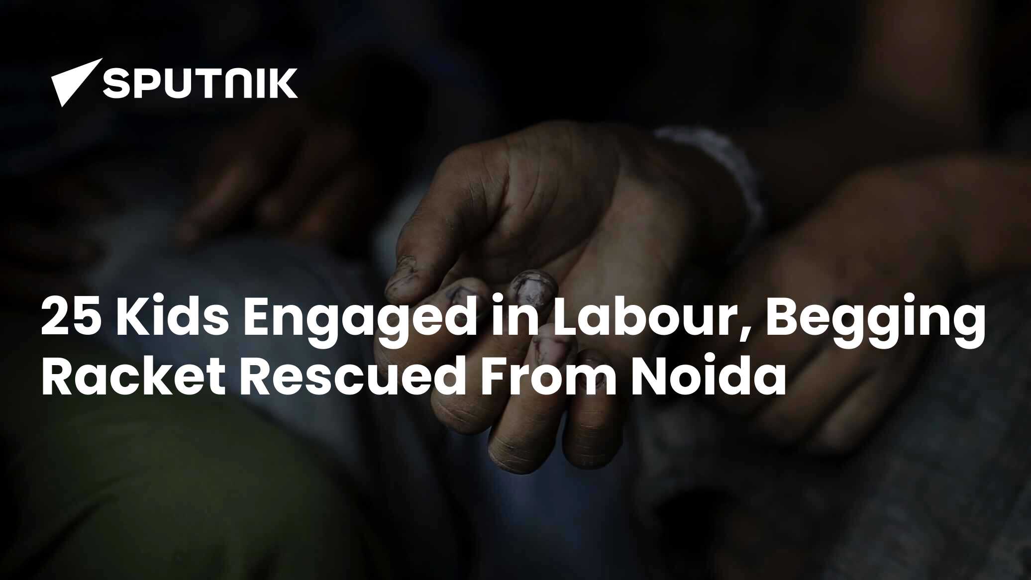 25 Kids Engaged in Labour Work, Begging Racket Rescued From Noida