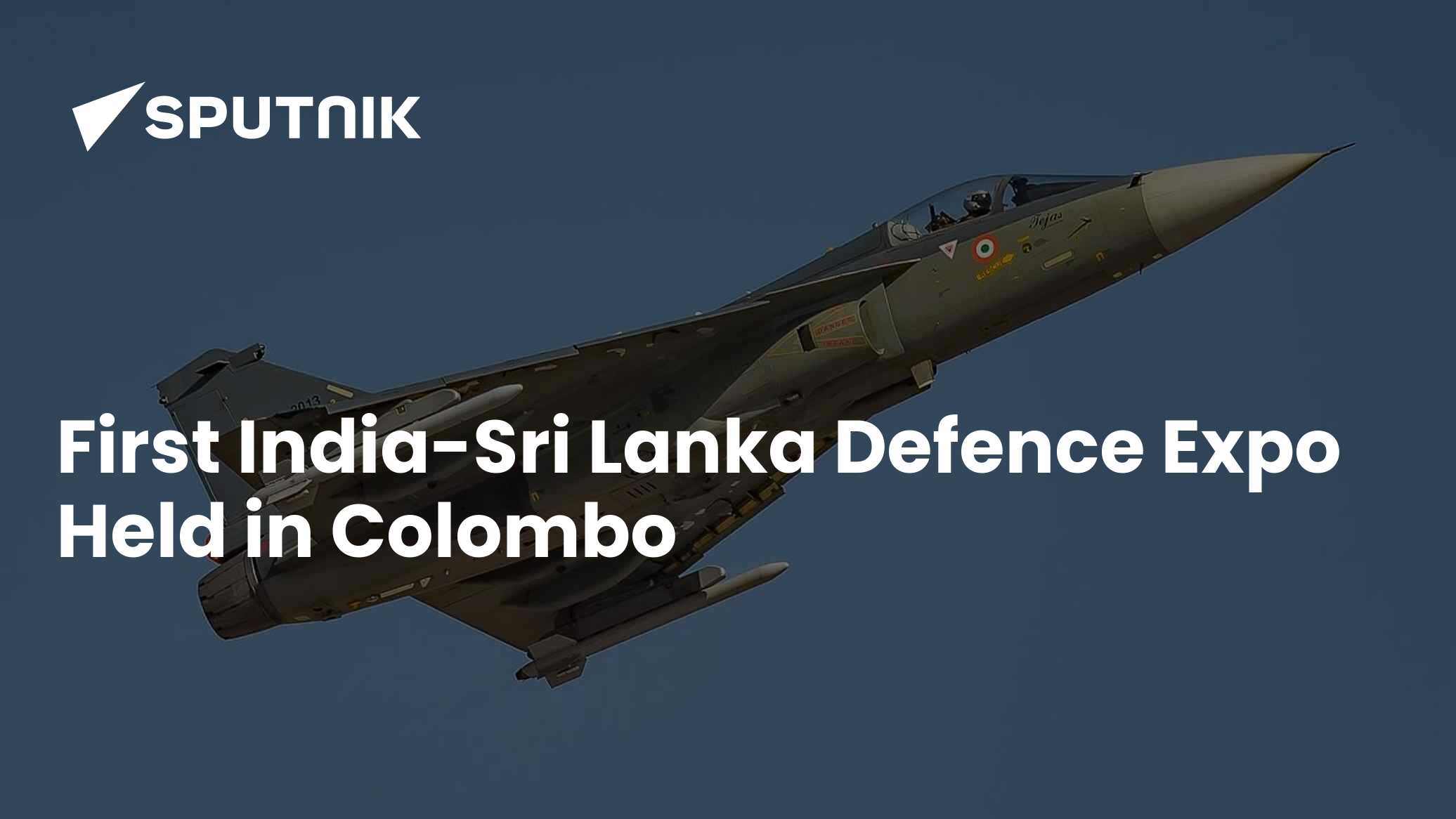 Delhi Holds First India-Sri Lanka Defence Expo in Colombo