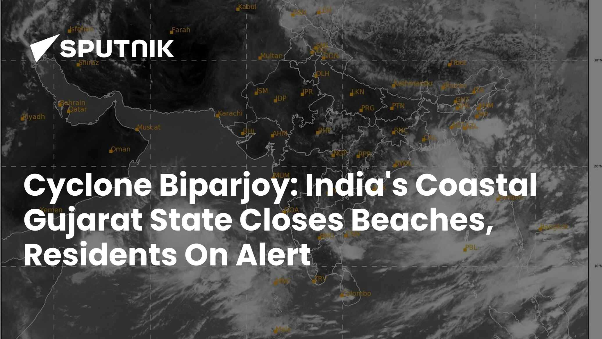 Cyclone Biparjoy: India's Coastal State Gujarat Closes Beaches ...