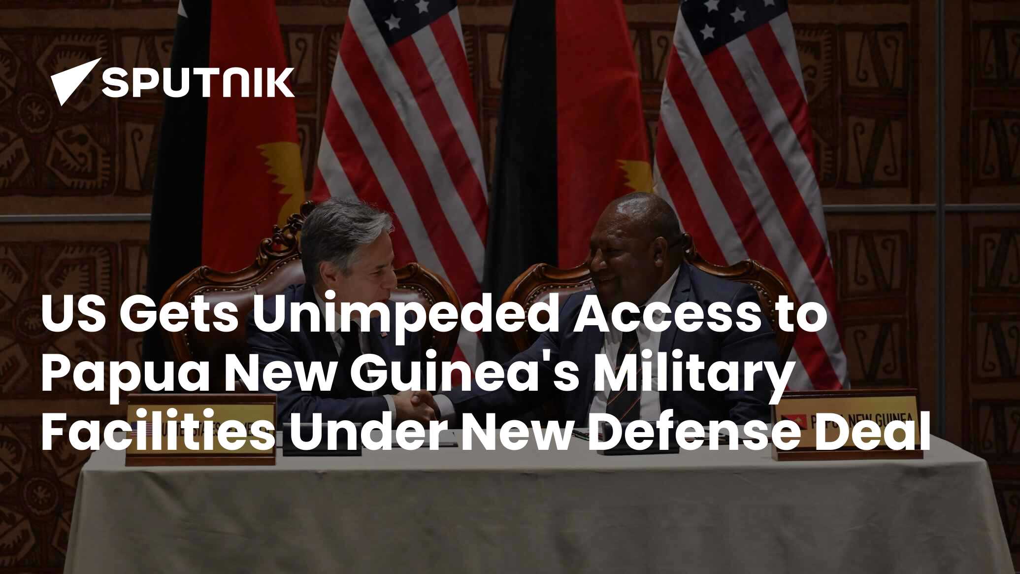 US Gets Unimpeded Access to Papua New Guinea's Military Facilities ...