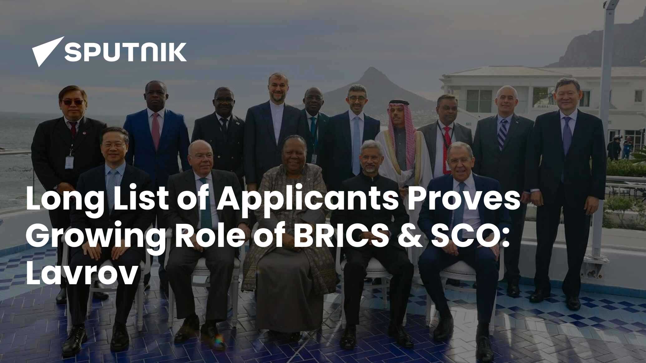 Long List of Applicants Proves Growing Role of BRICS & SCO: Lavrov