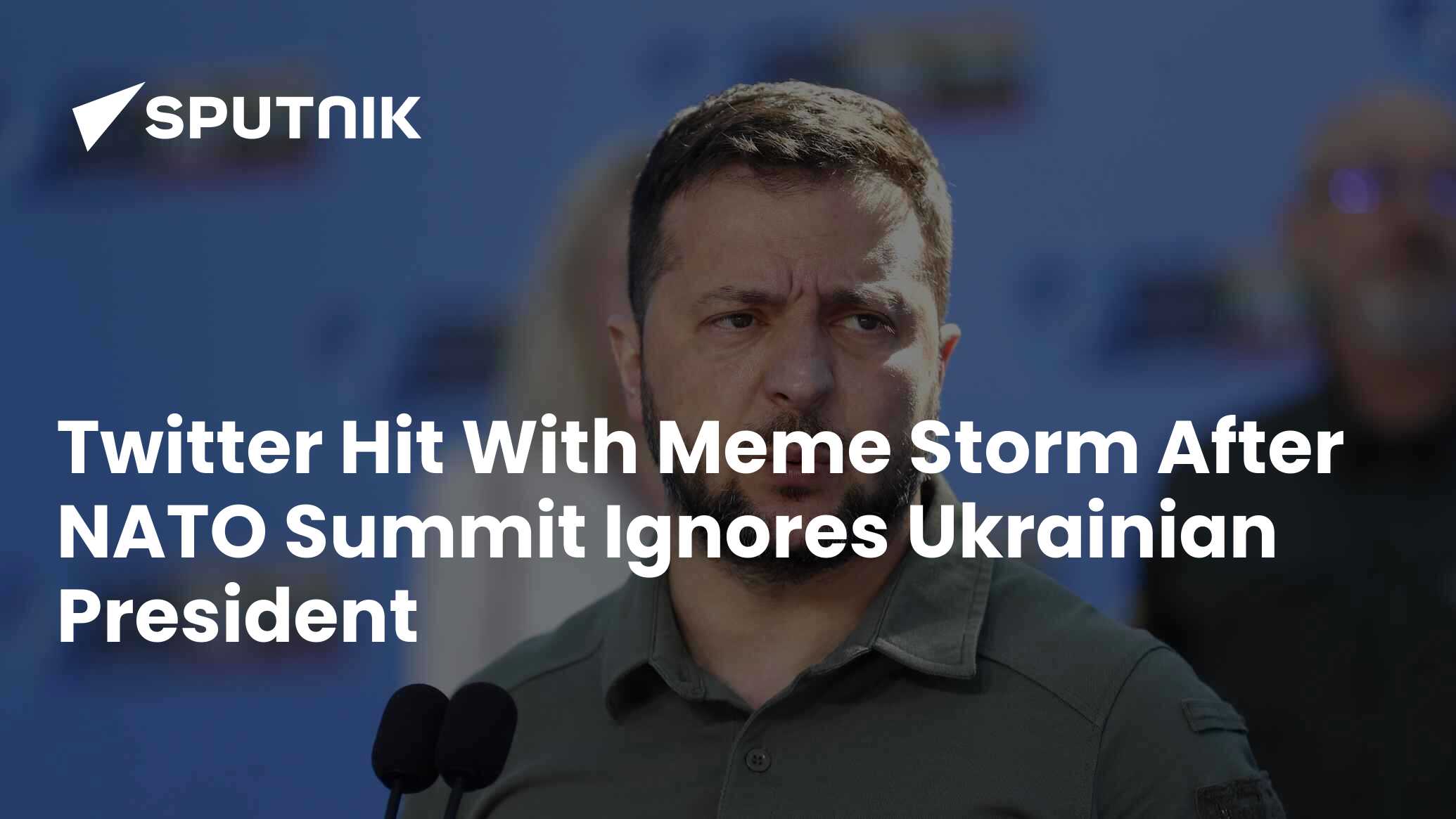 Zelensky Pic at NATO Summit Sparks Meme Fest