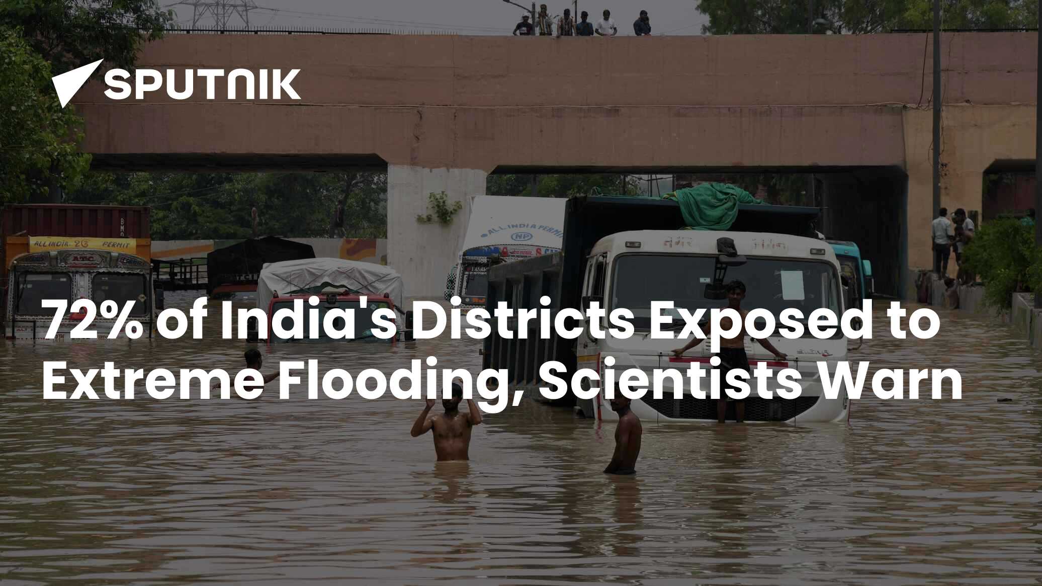 72% of India's Districts Exposed to Extreme Flooding, Scientists Warn