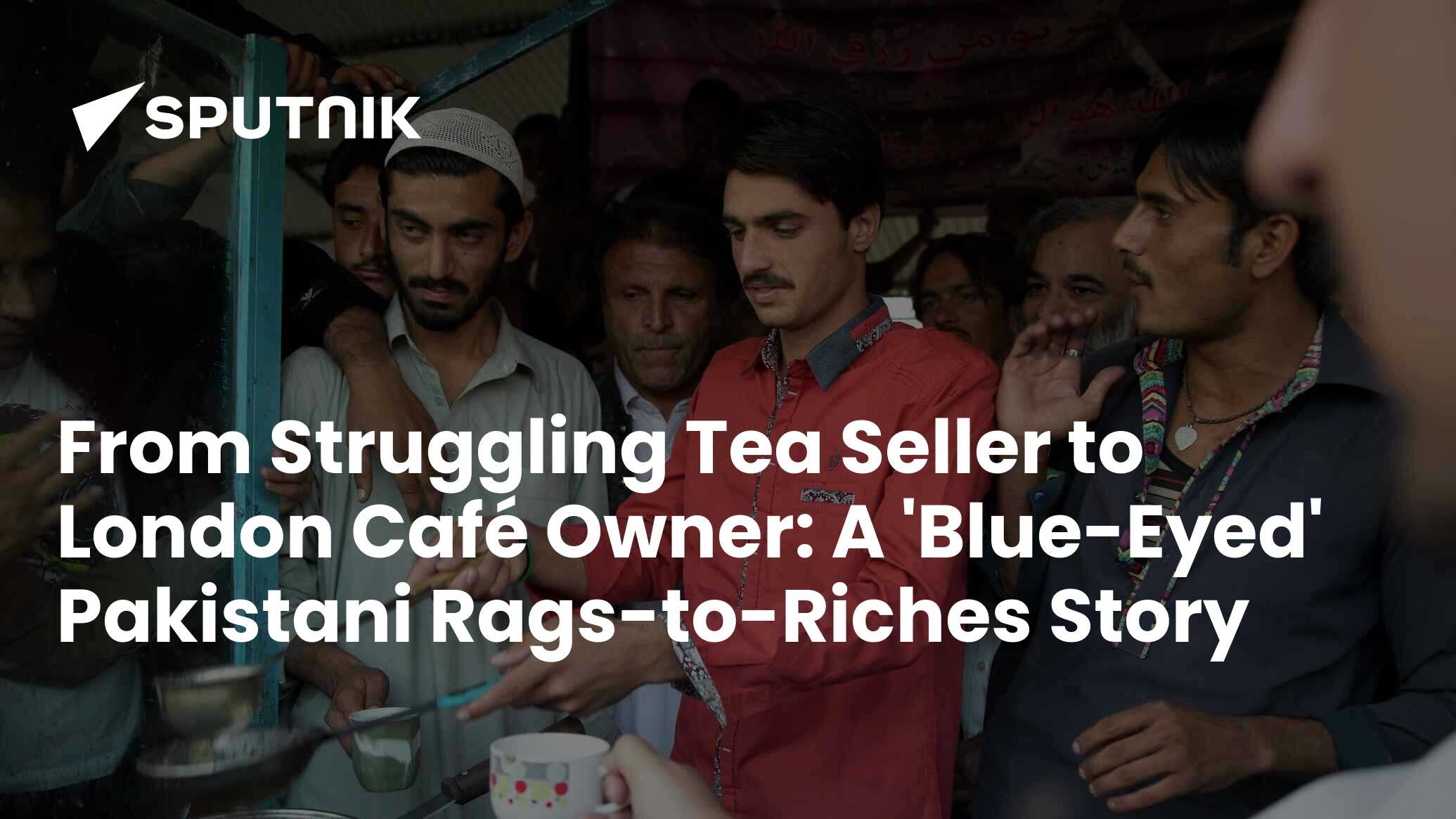 Viral Blue-eyed ‘Chaiwala’ Is Now a Café Owner in London!