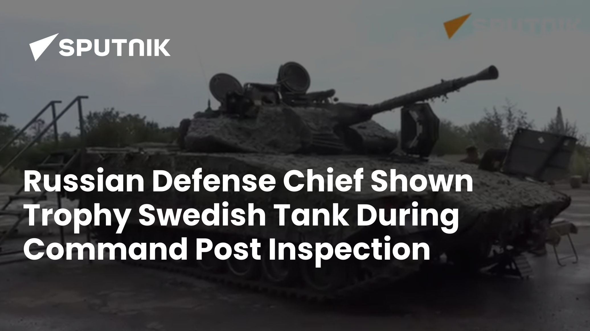 Russian Defense Chief Inspects Command Post in Zone of Special Op