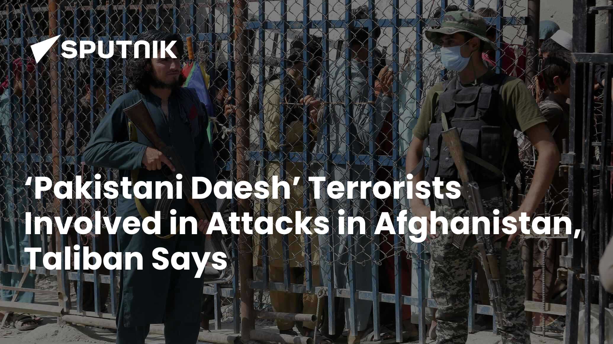 ‘Pakistani Daesh’ Terrorists Involved in Attacks in Afghanistan ...