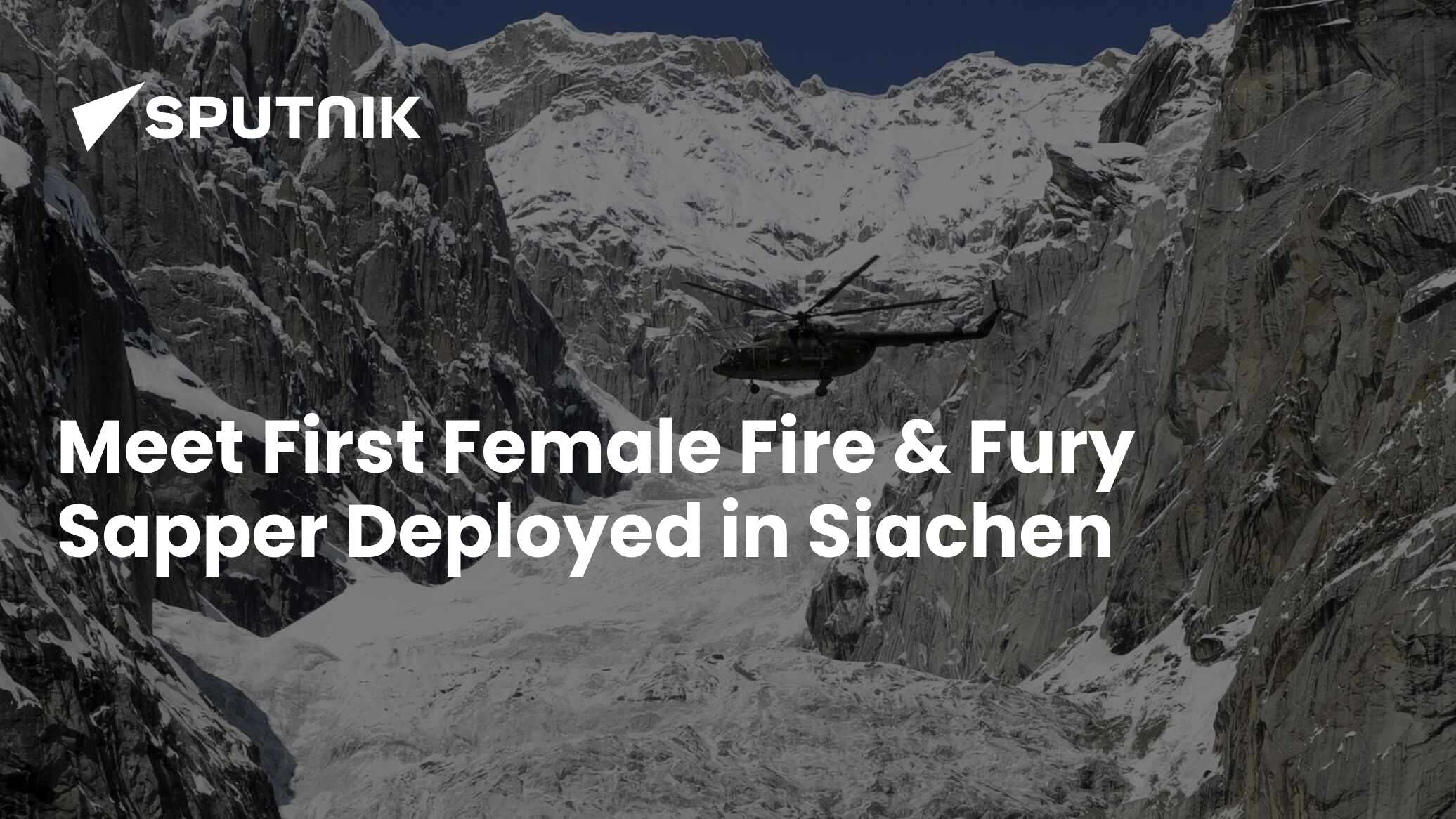 Meet First Woman Fire & Fury Sapper Deployed in Siachen