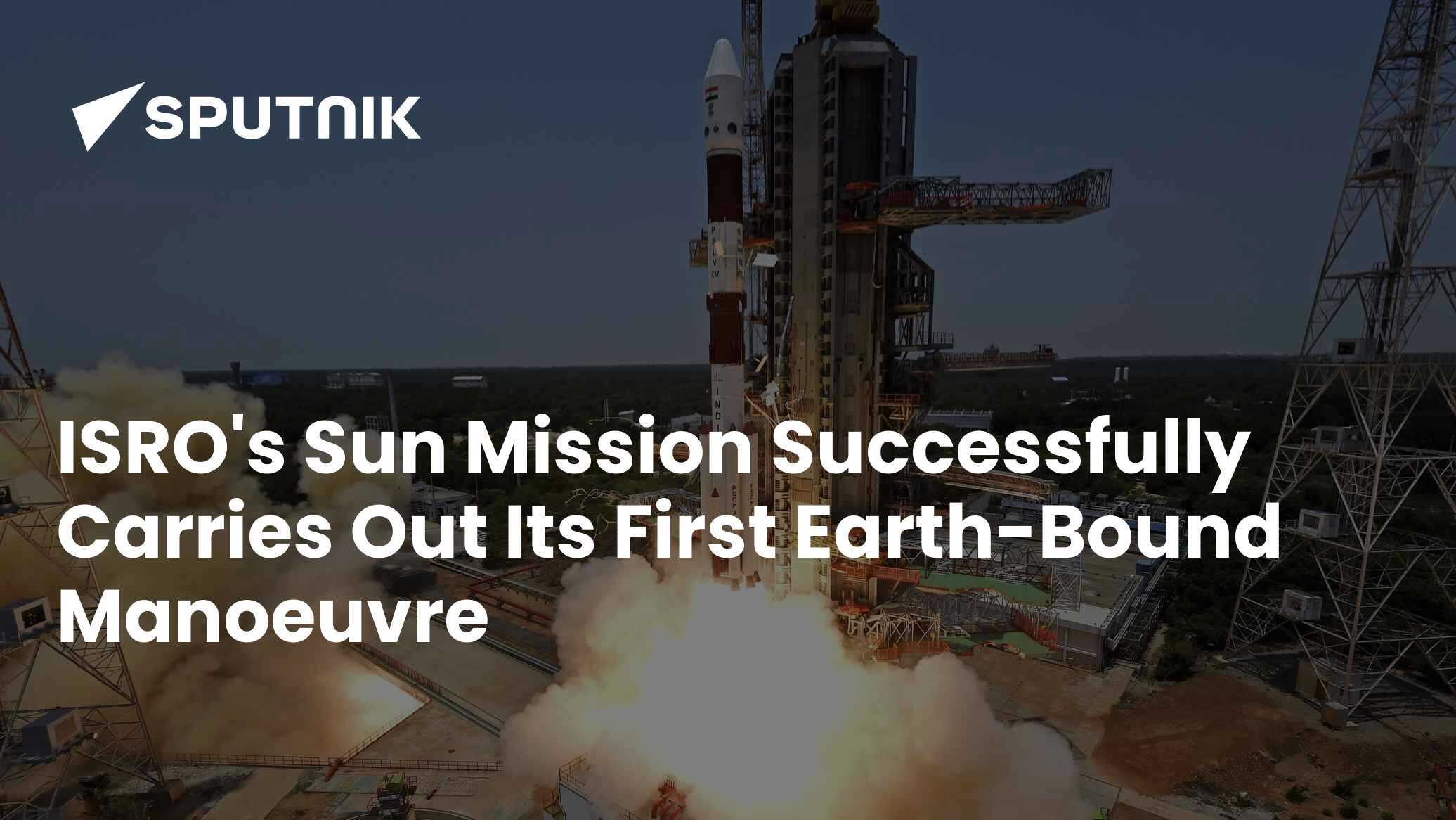 ISRO's Sun Mission Successfully Carries Out Its First Earth-Bound Maneuver