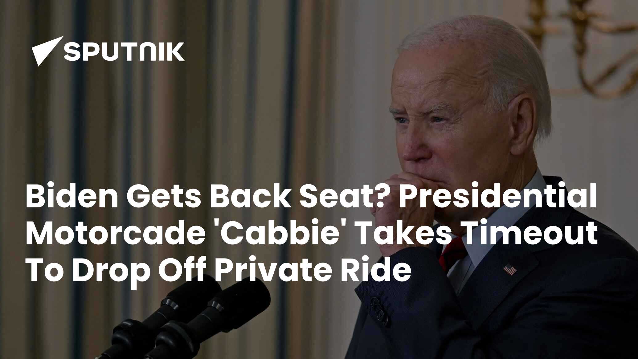 Regular Client Over Biden? US President Cabbie Takes Time-Out To Drop ...