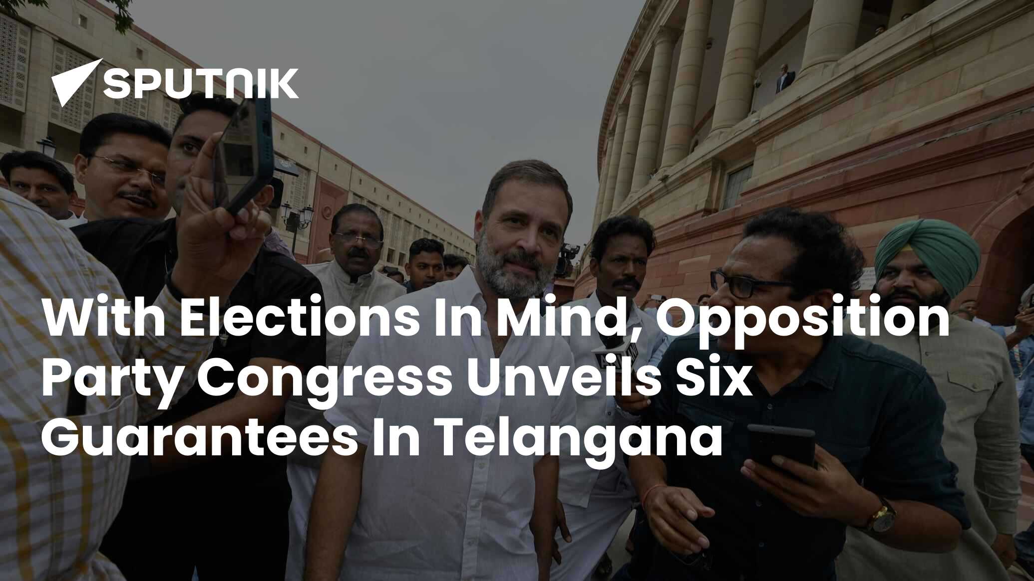 Elections In Mind, Congress Announces Six Guarantees In Telangana