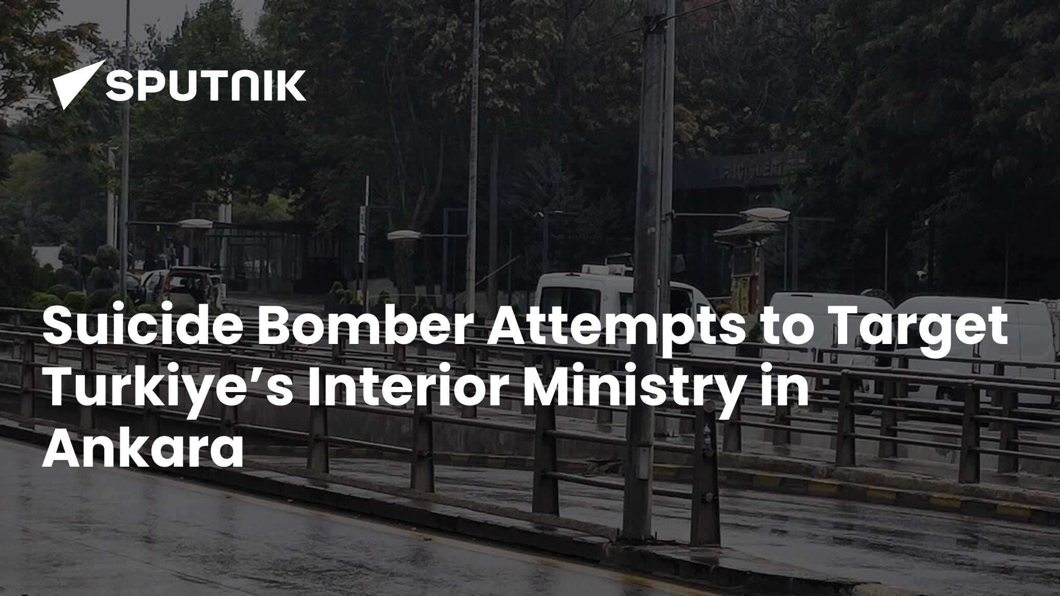 Suicide Bomber Attempts to Target Turkiye’s Interior Ministry in Ankara
