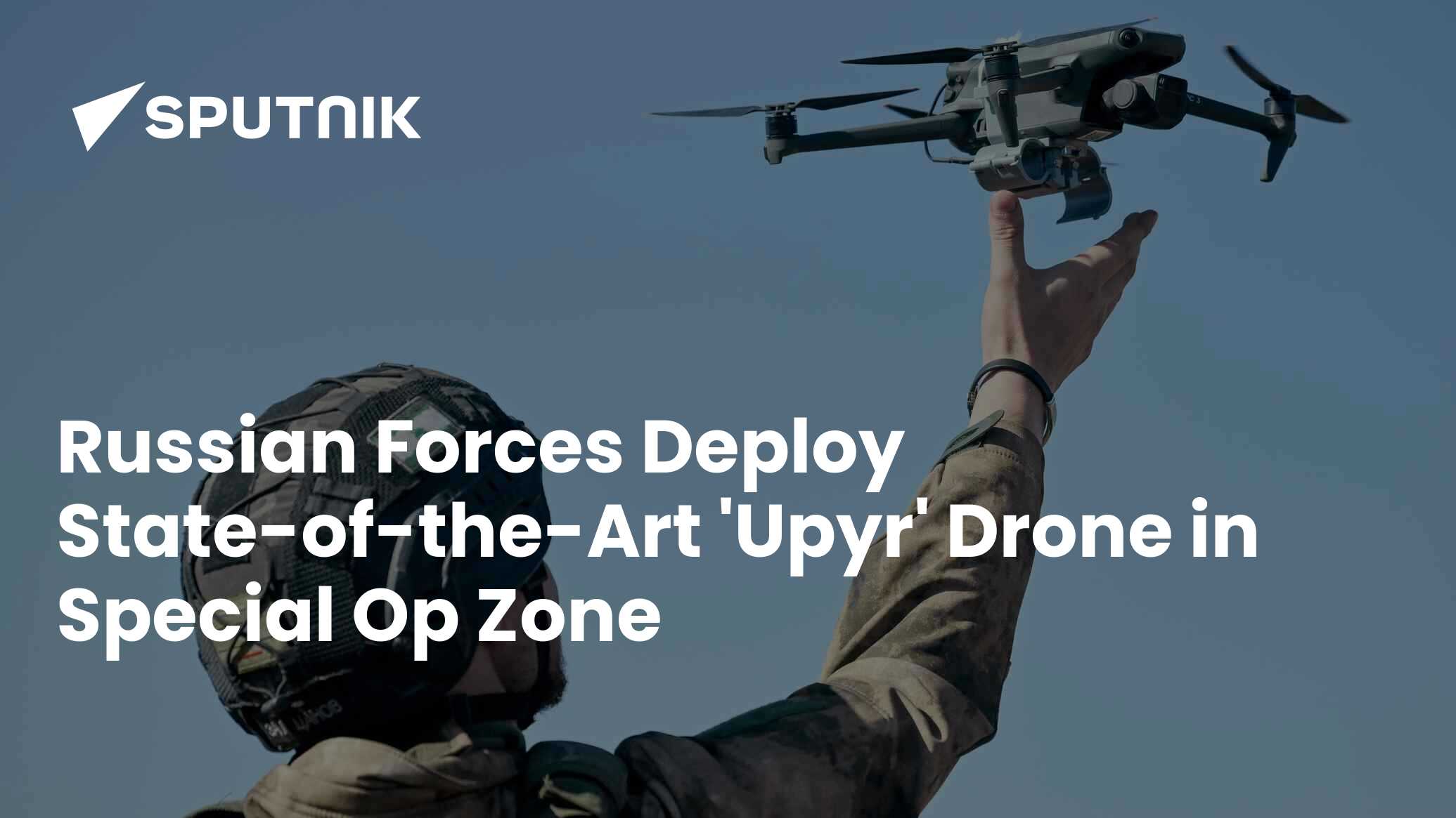 New Russian 'Upyr' FPV Drone in Special Operation Zone