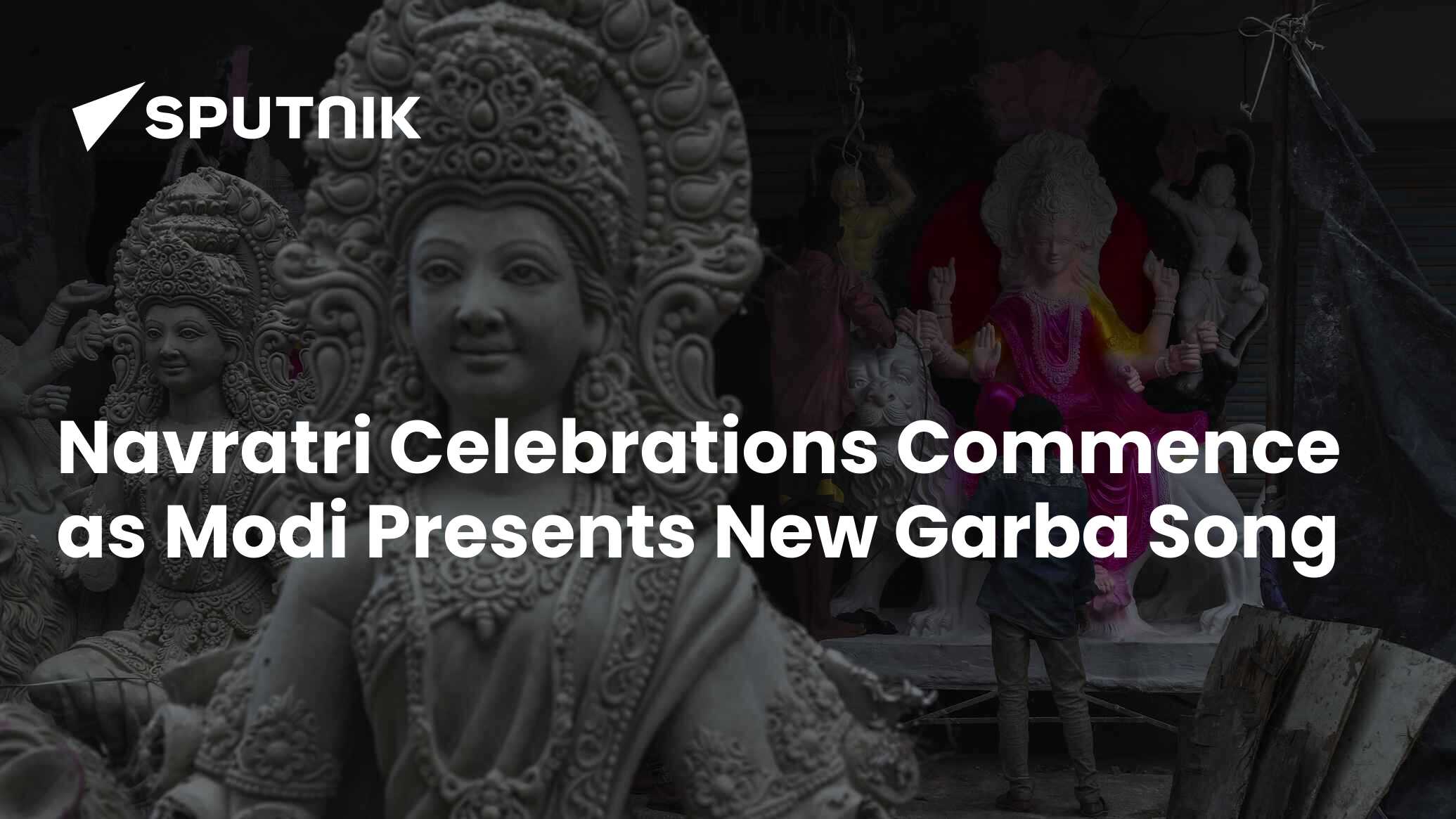 Navratri Celebrations Commence as Modi Presents New Garba Song