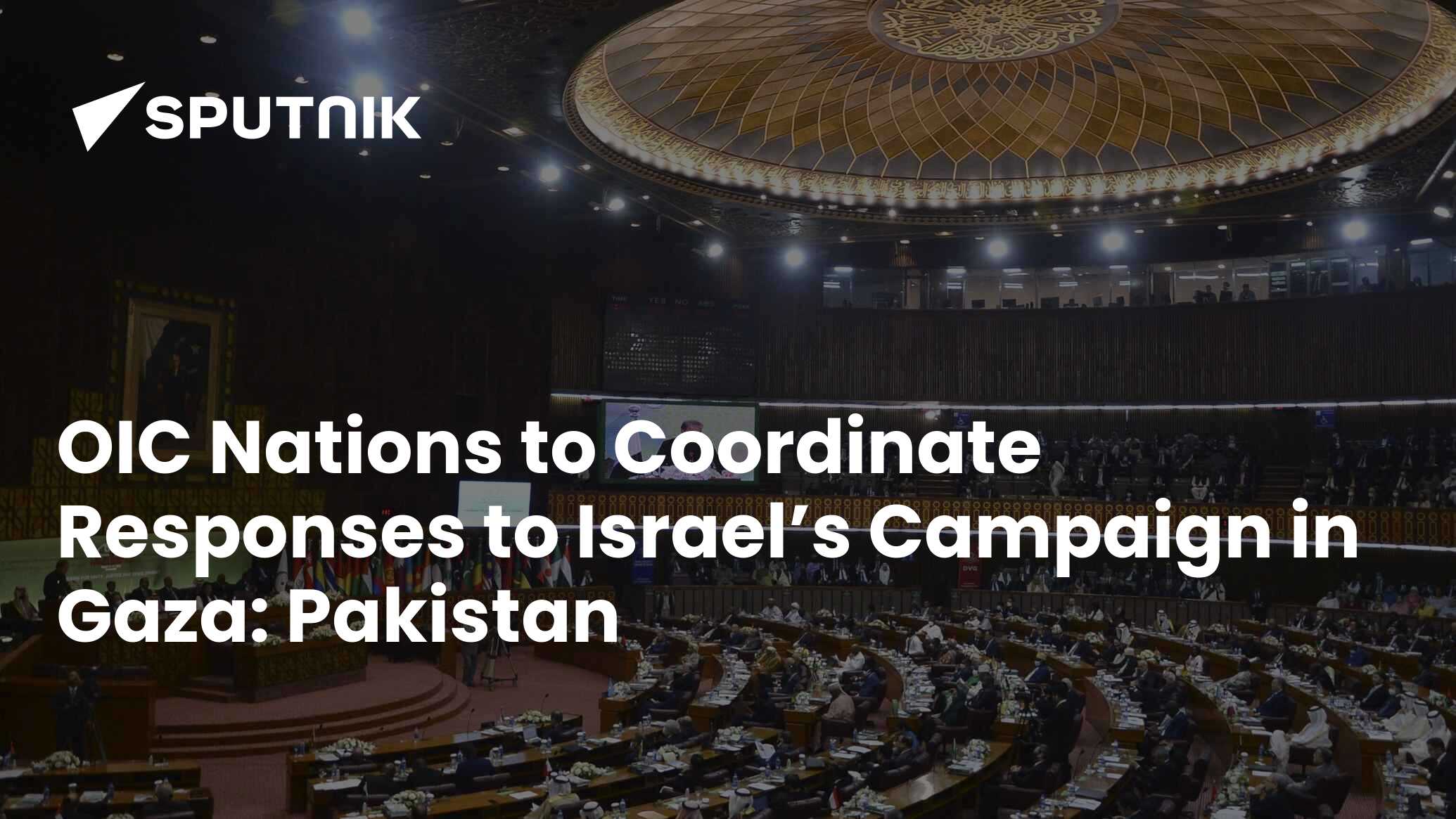 OIC Nations to Coordinate Responses to Israel’s Campaign in Gaza