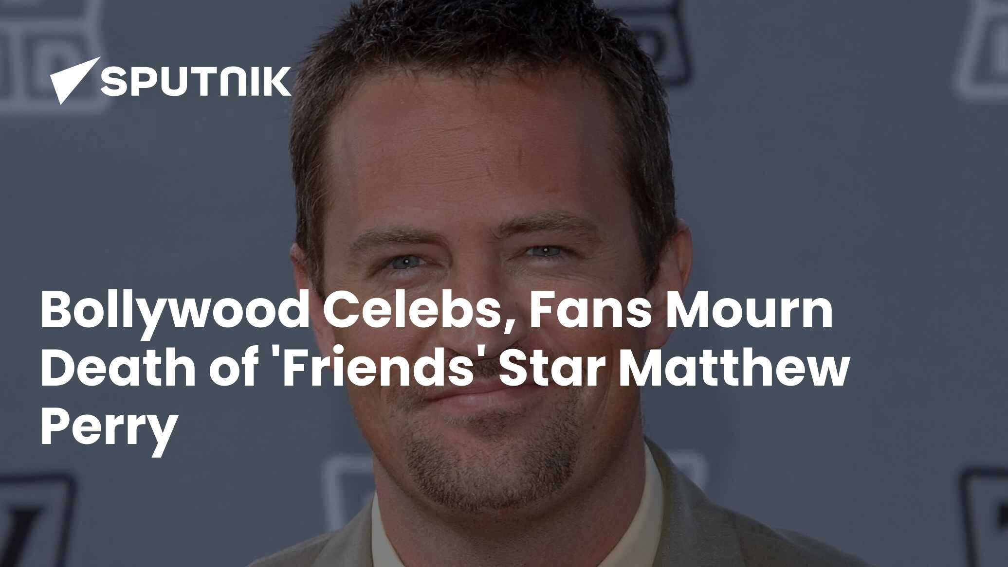 Celebs, Fans Mourn Demise of Friends Star Matthew Perry