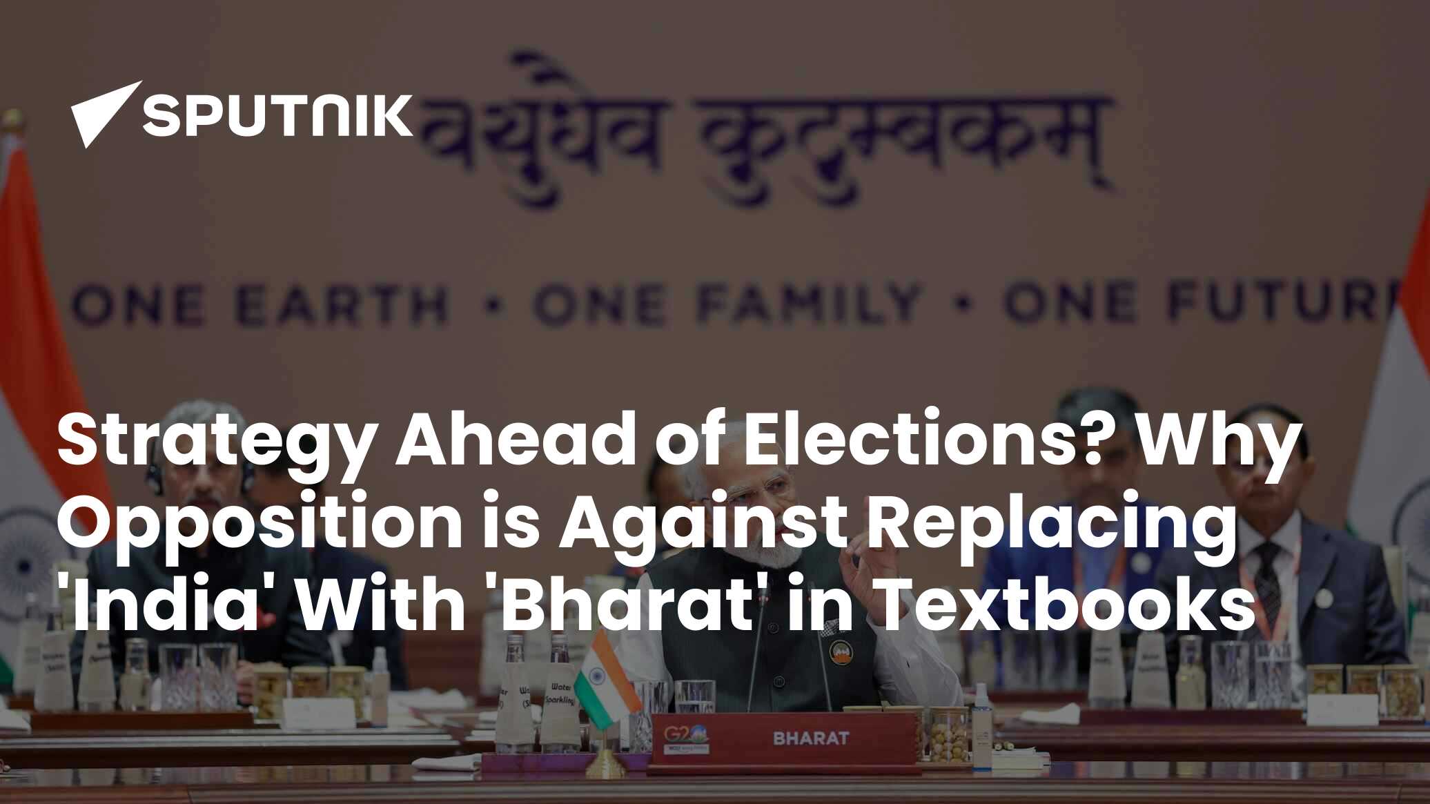 Why Opposition is Against Replacing 'India' With 'Bharat' in Textbooks