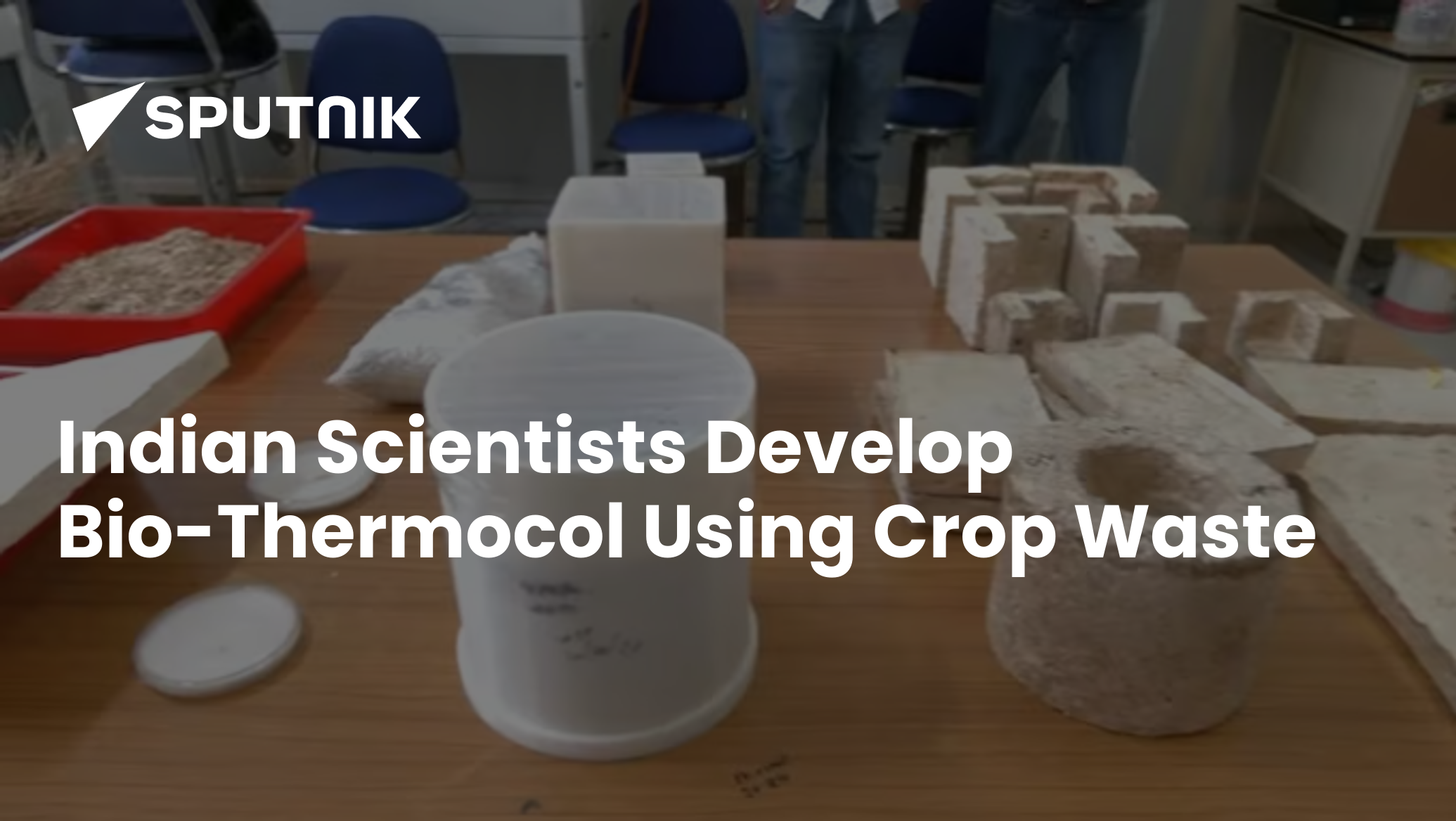 Indian Scientists Develop Bio-Thermocol Using Crop Waste