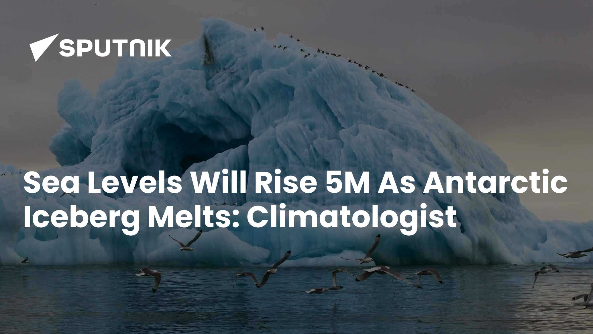 Sea Levels Will Rise 5M As Antarctic Iceberg Melts: Climatologist