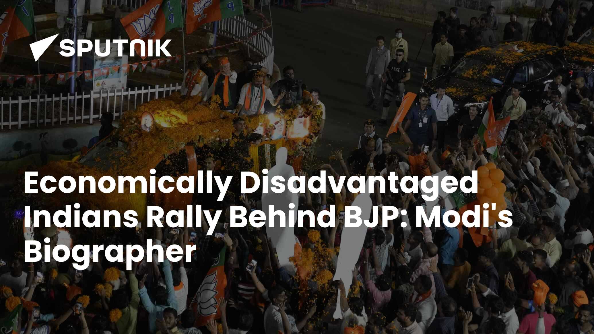 Economically Disadvantaged Indians Rally Behind BJP: Modi's Biographer