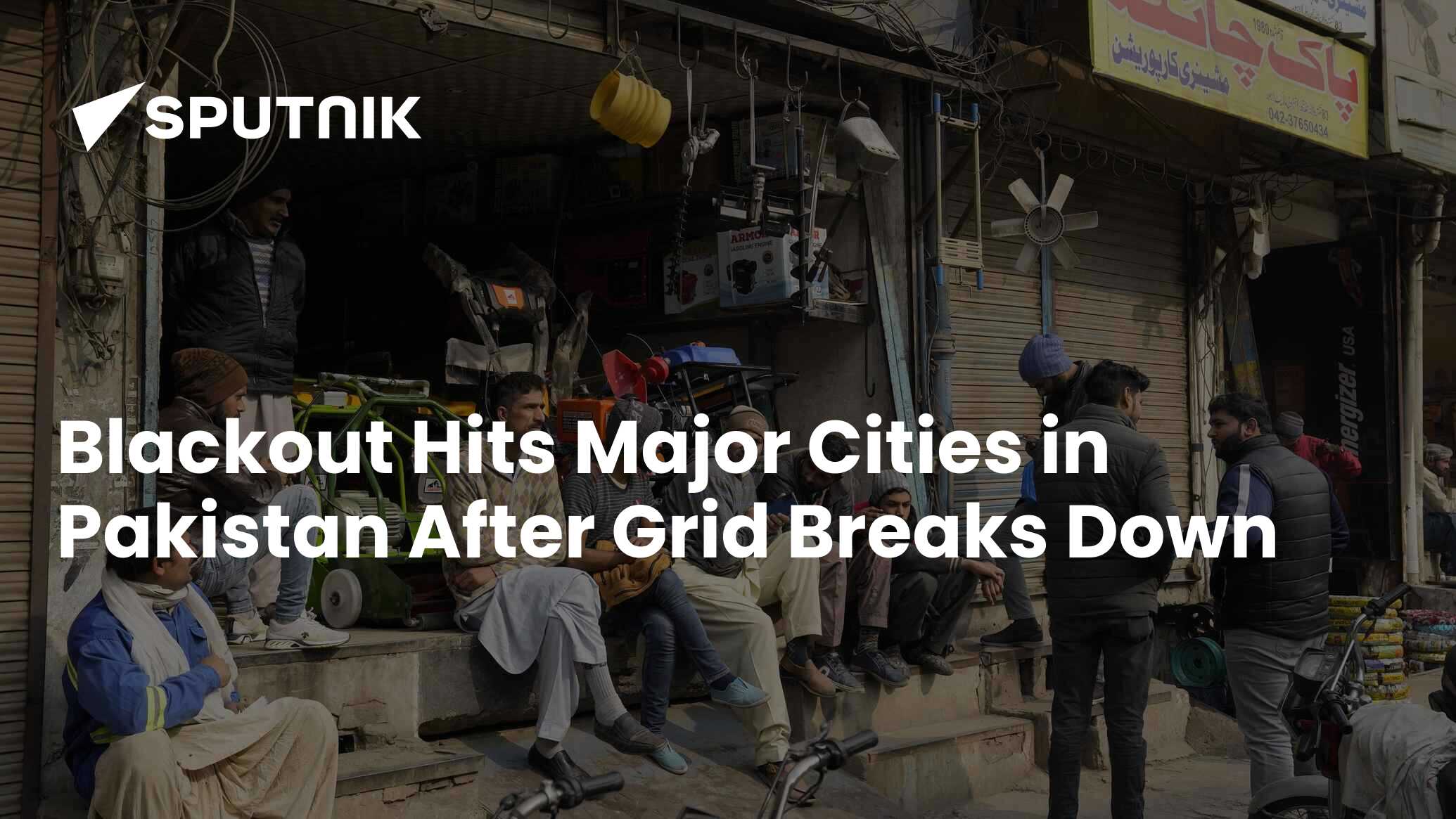 Power Failure In Pakistan After Grid Breakdown