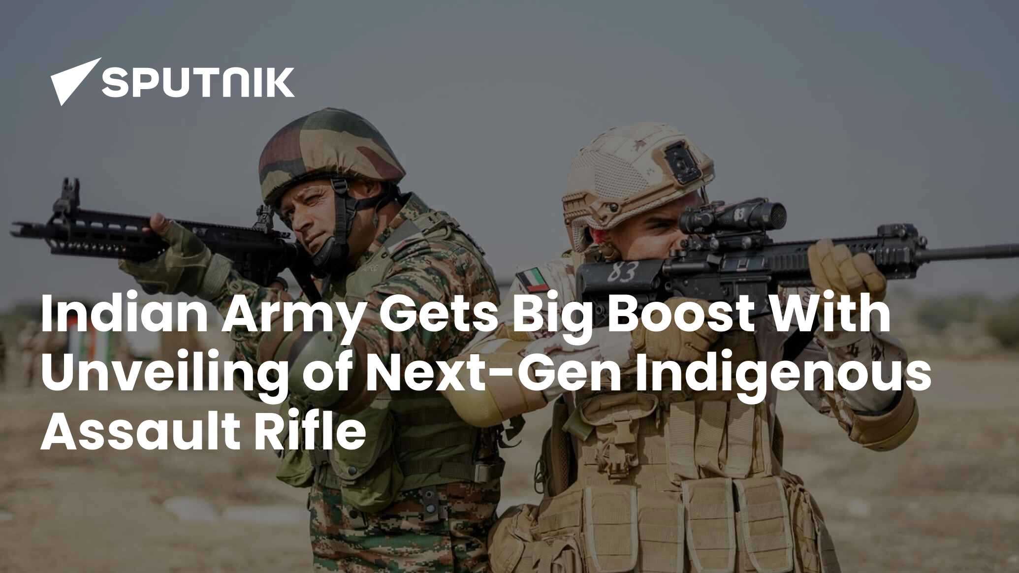 IAF Get Big Boost With Unveiling of Next-Gen Indigenous Assault Rifle