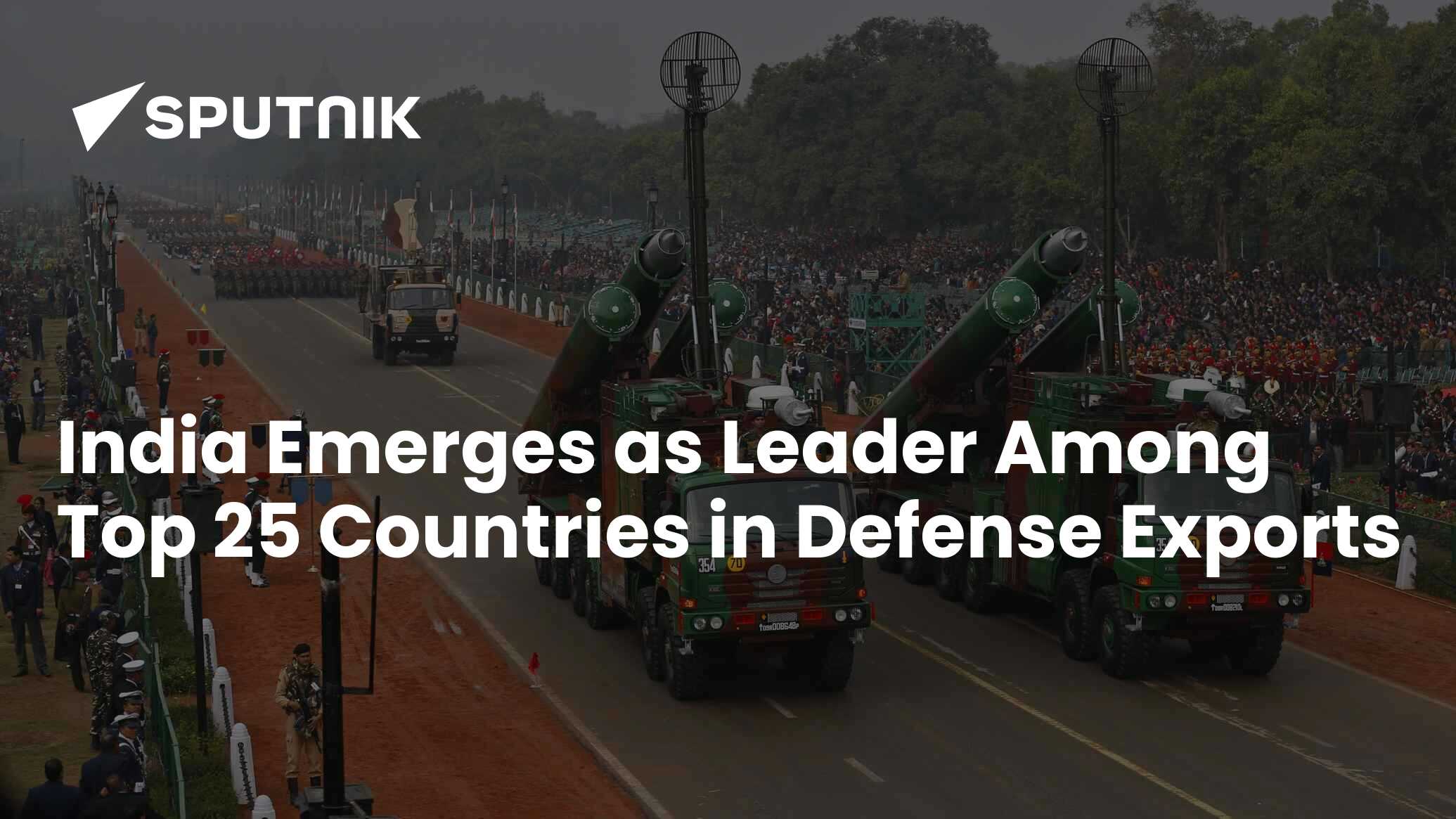 India Emerges as Leader Among Top 25 Countries in Defense Exports