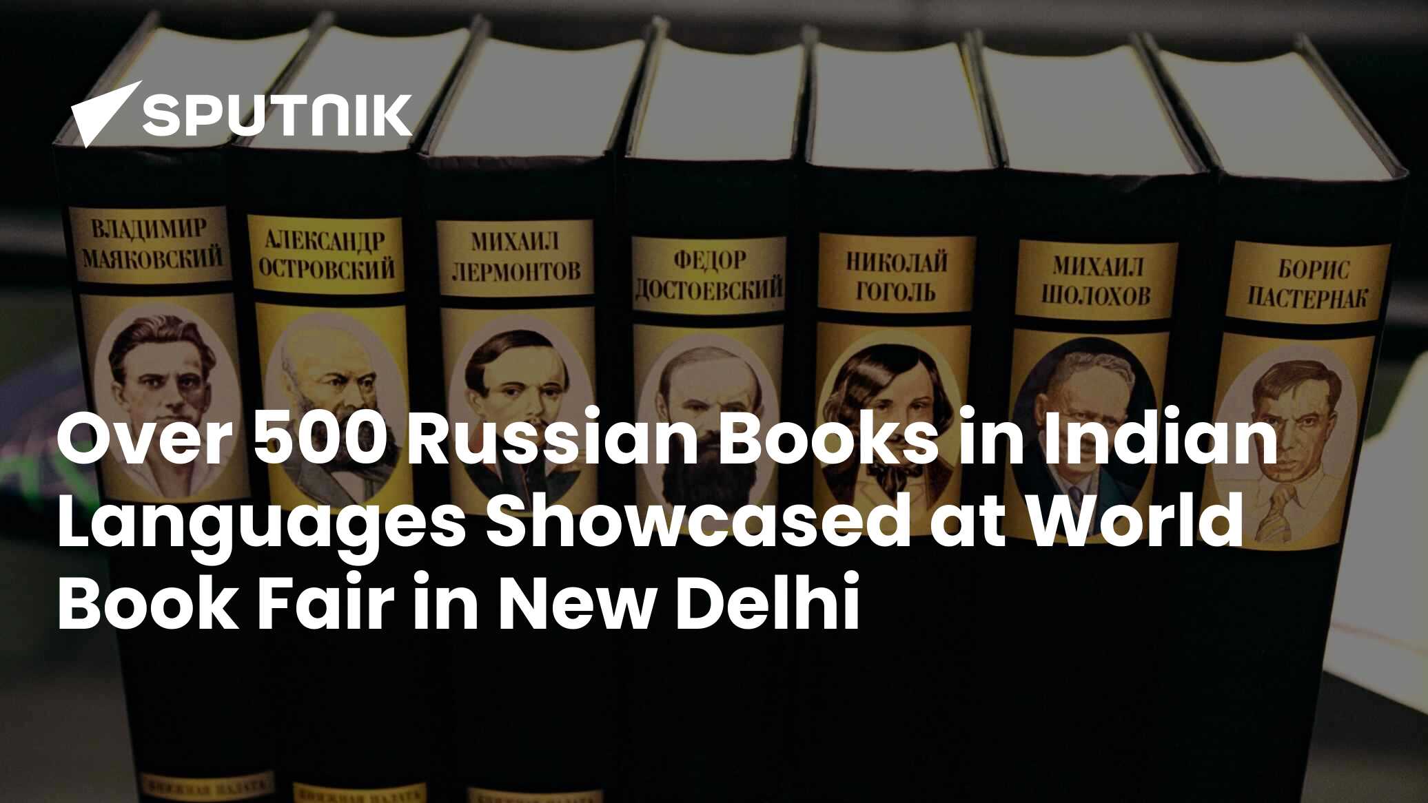Over 500 Russian Books in Indian Languages Showcased at World Book Fair ...