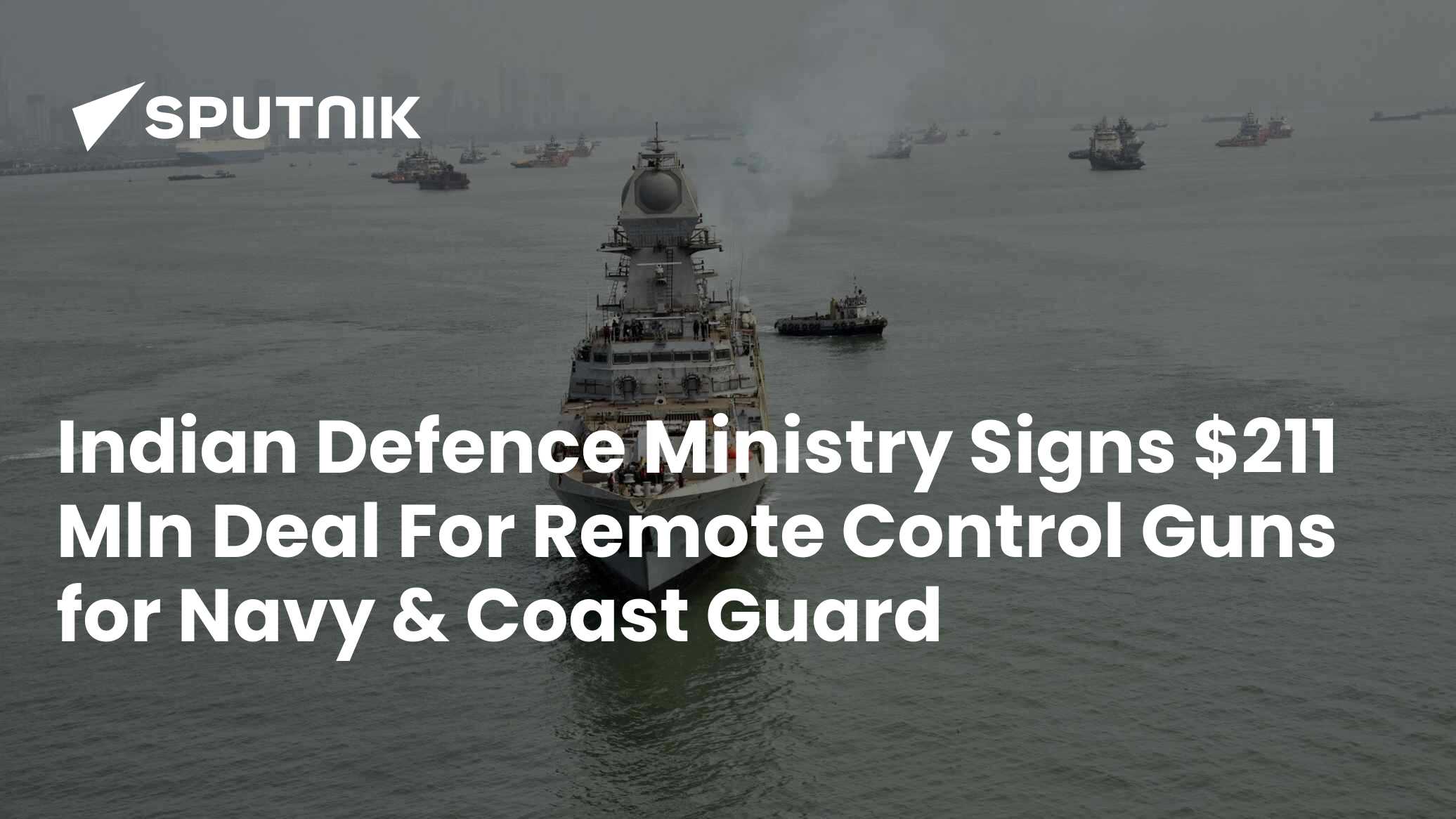 MoD Inks $211 Million Deal For Remote Control Guns for Indian Navy ...