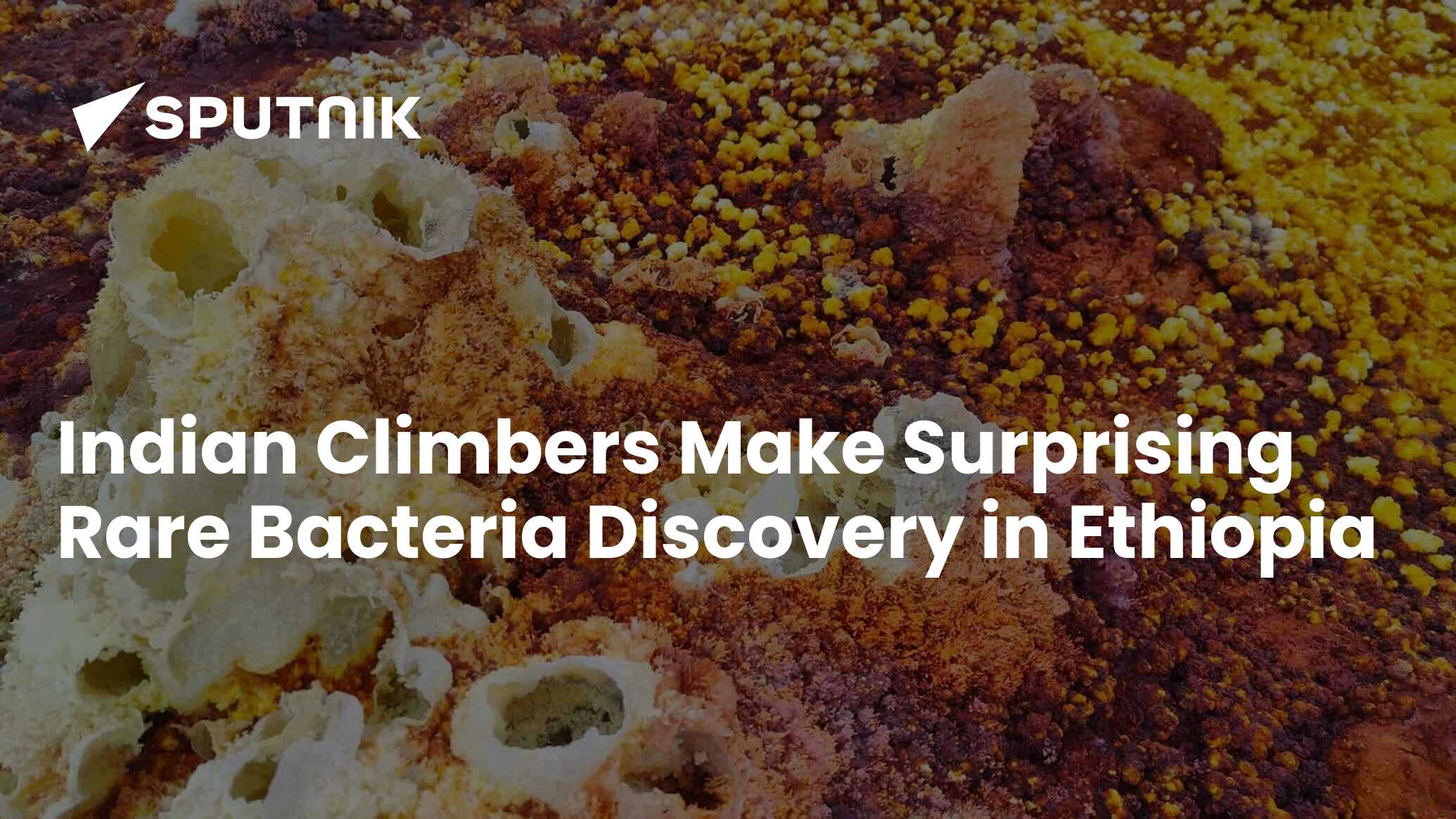 Indian Climbers Make Surprising Rare Bacteria Discovery in Ethiopia