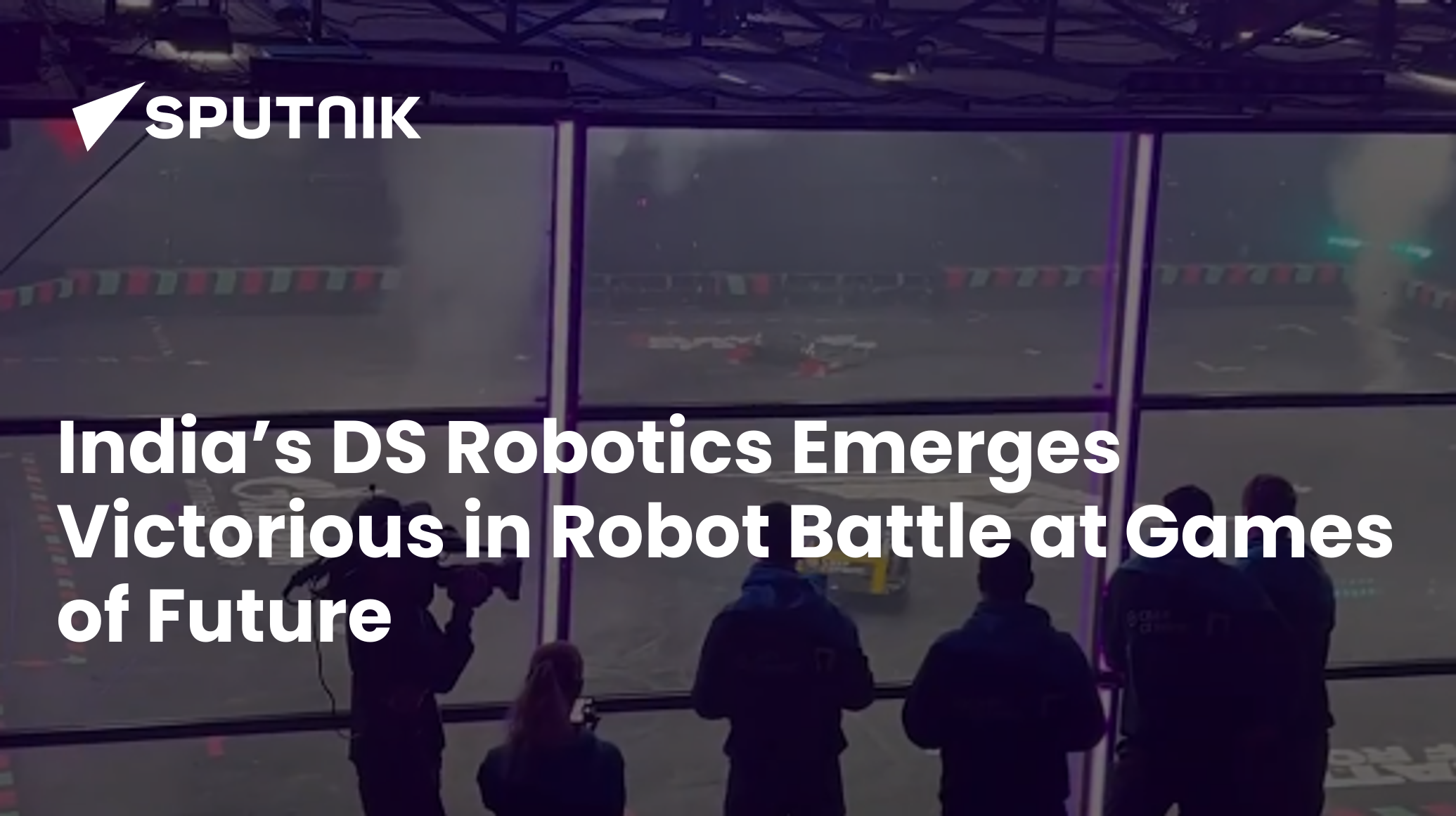 India’s DS Robotics Emerges Victorious in Robot Battle at Games of Future