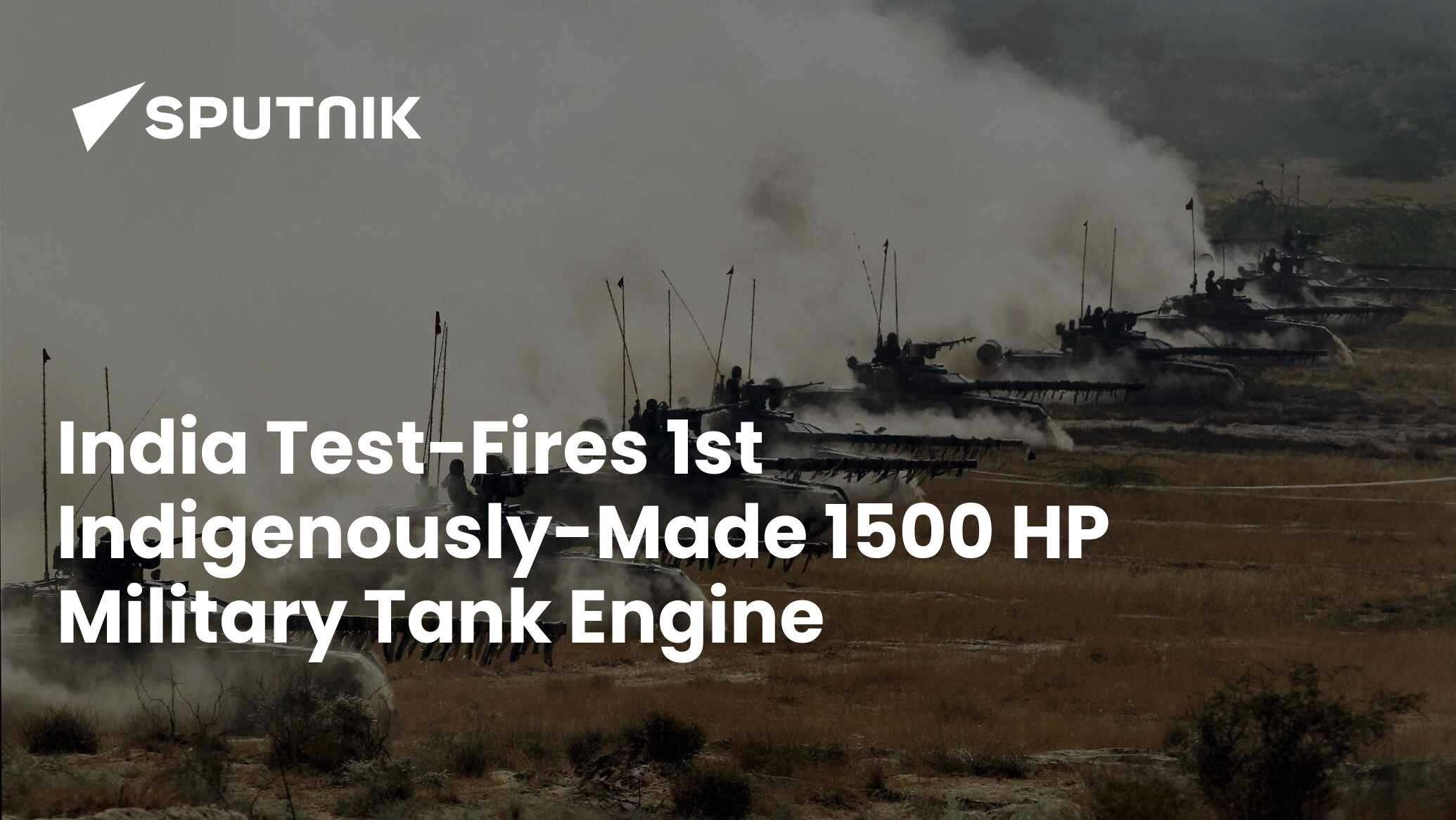 India's First Indigenously-Made Military Tank Engine Successfully Test ...