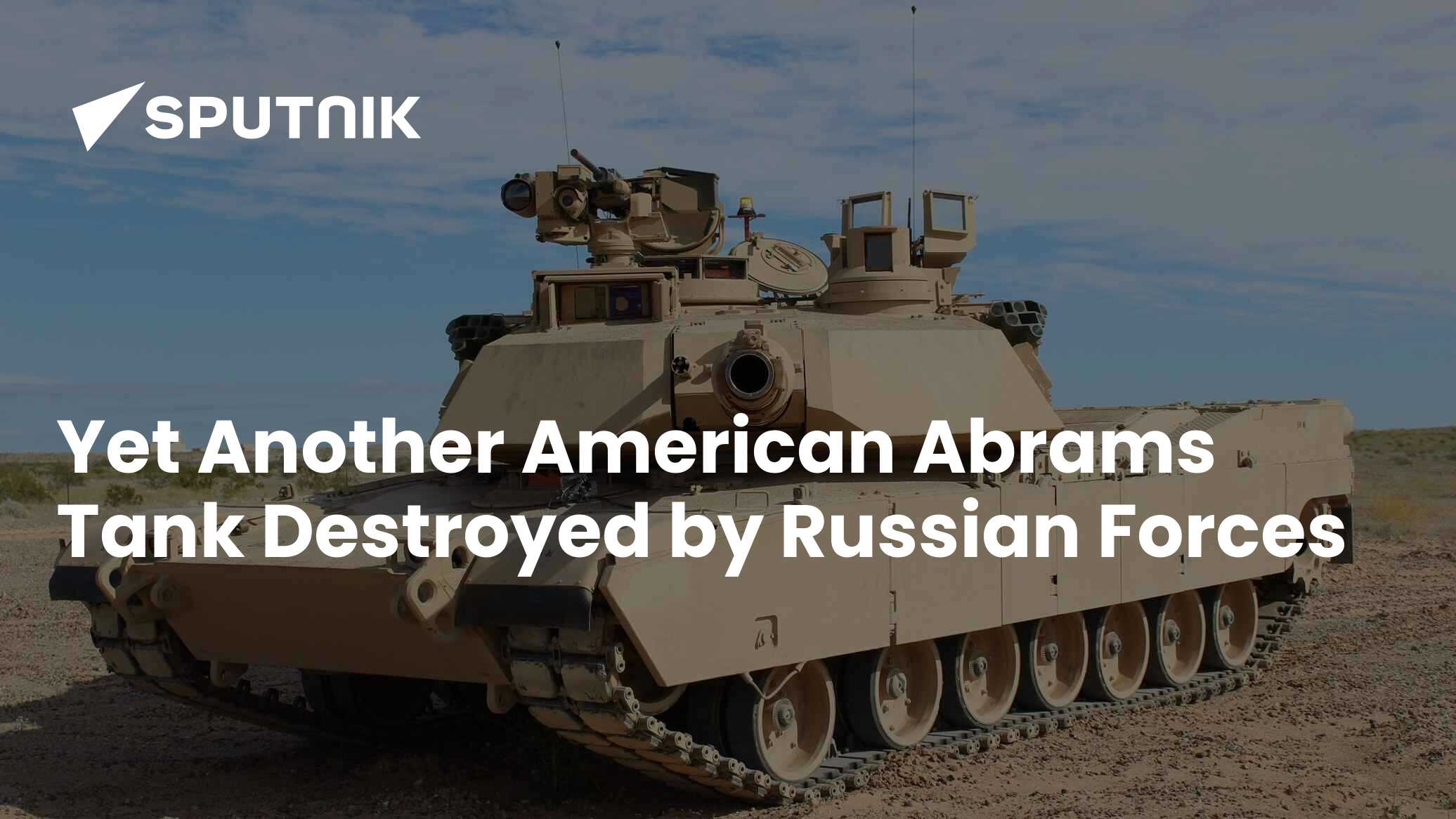 Yet Another American Abrams Tank Destroyed by Russian Forces - 28.03.2024, Sputnik India