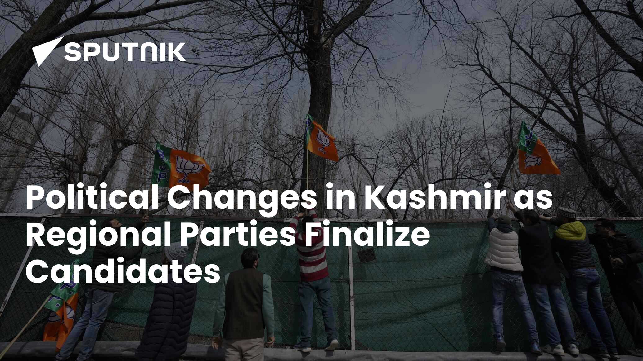 Political Changes in Kashmir as Regional Parties Finalize Candidates