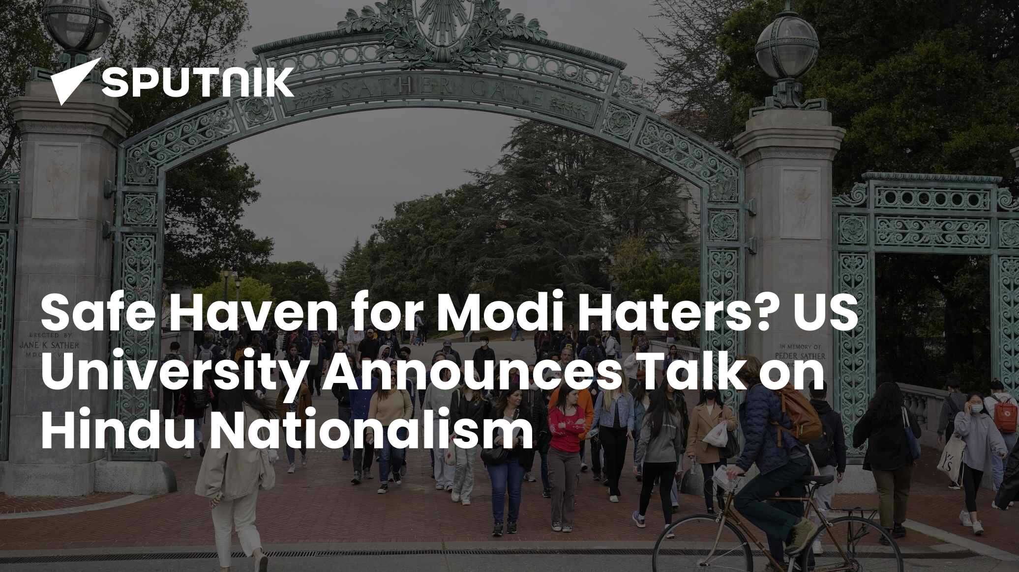 A Safe Haven for Modi Haters? US University Announces Talk on Hindu ...