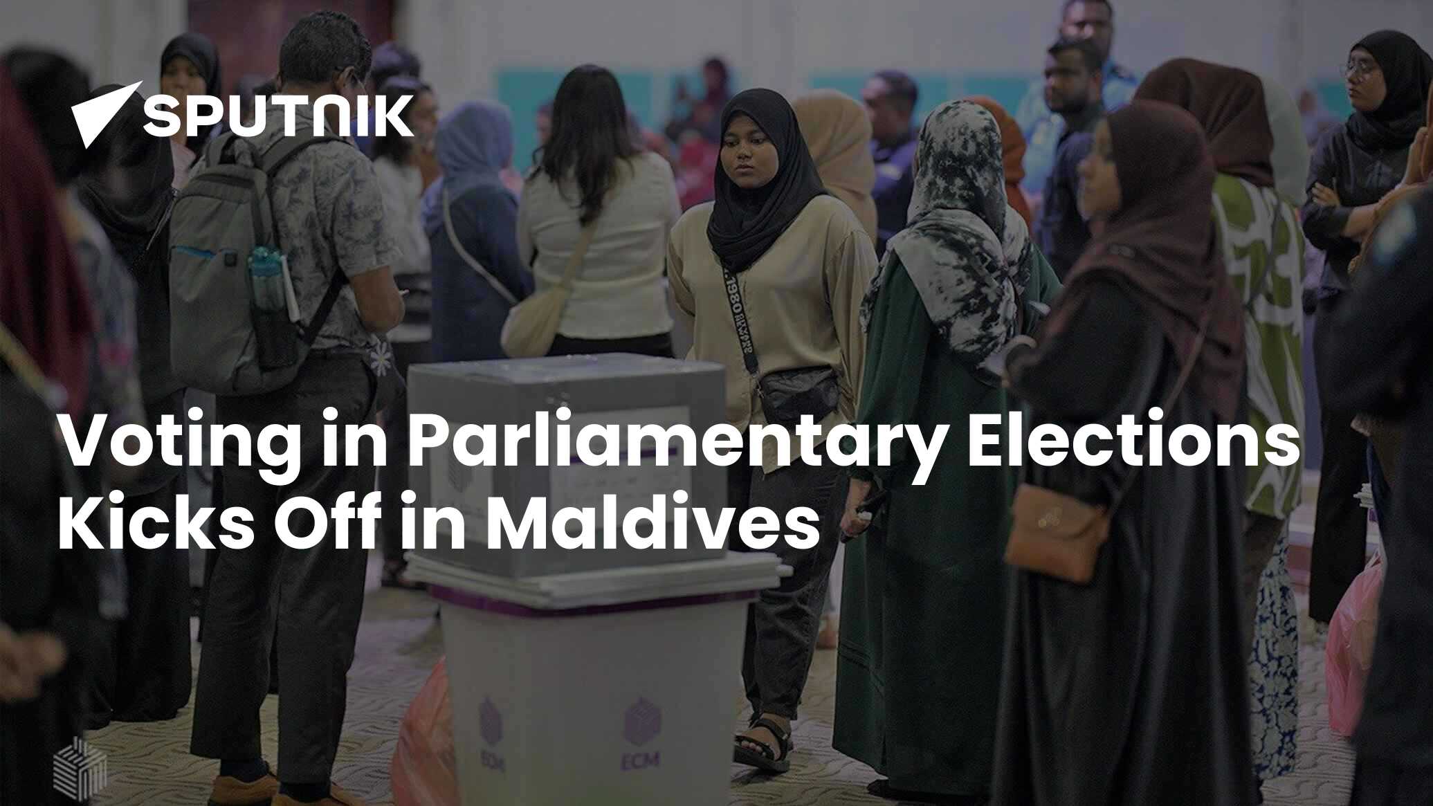 Voting in Parliamentary Elections Kicks Off in Maldives