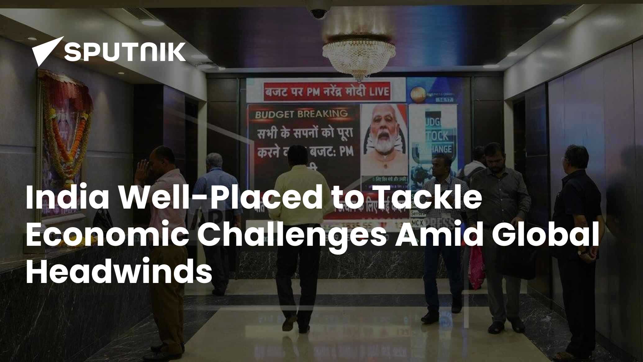 India Well-Placed to Tackle Economic Challenges Amid Global Headwinds