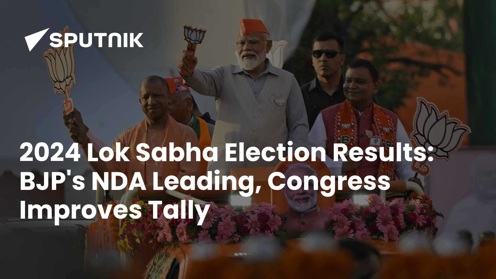2024 Lok Sabha Election Results: BJP's NDA Leading, Congress Improves Tally