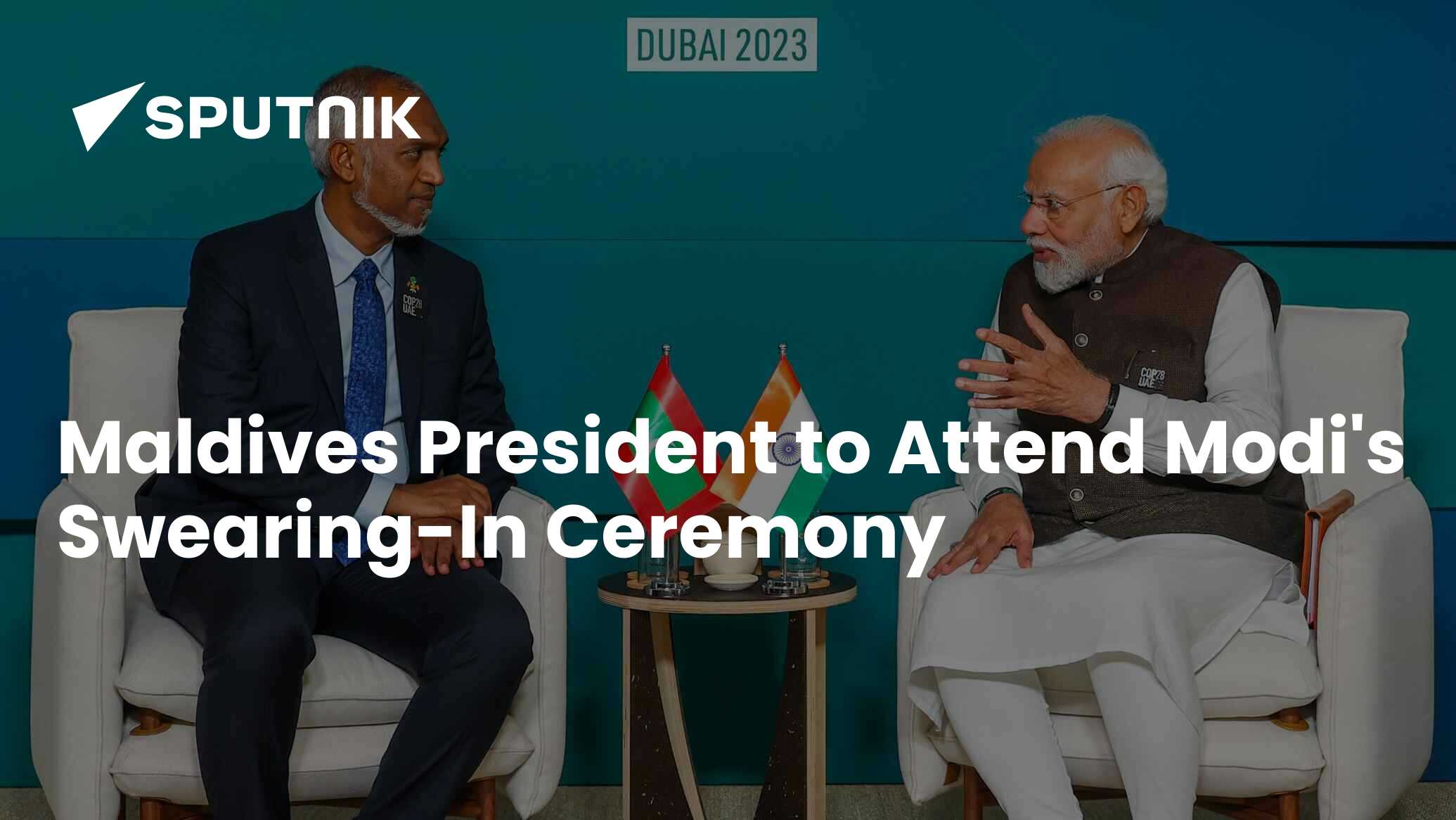 Maldives President to Attend Modi's Swearing-In Ceremony