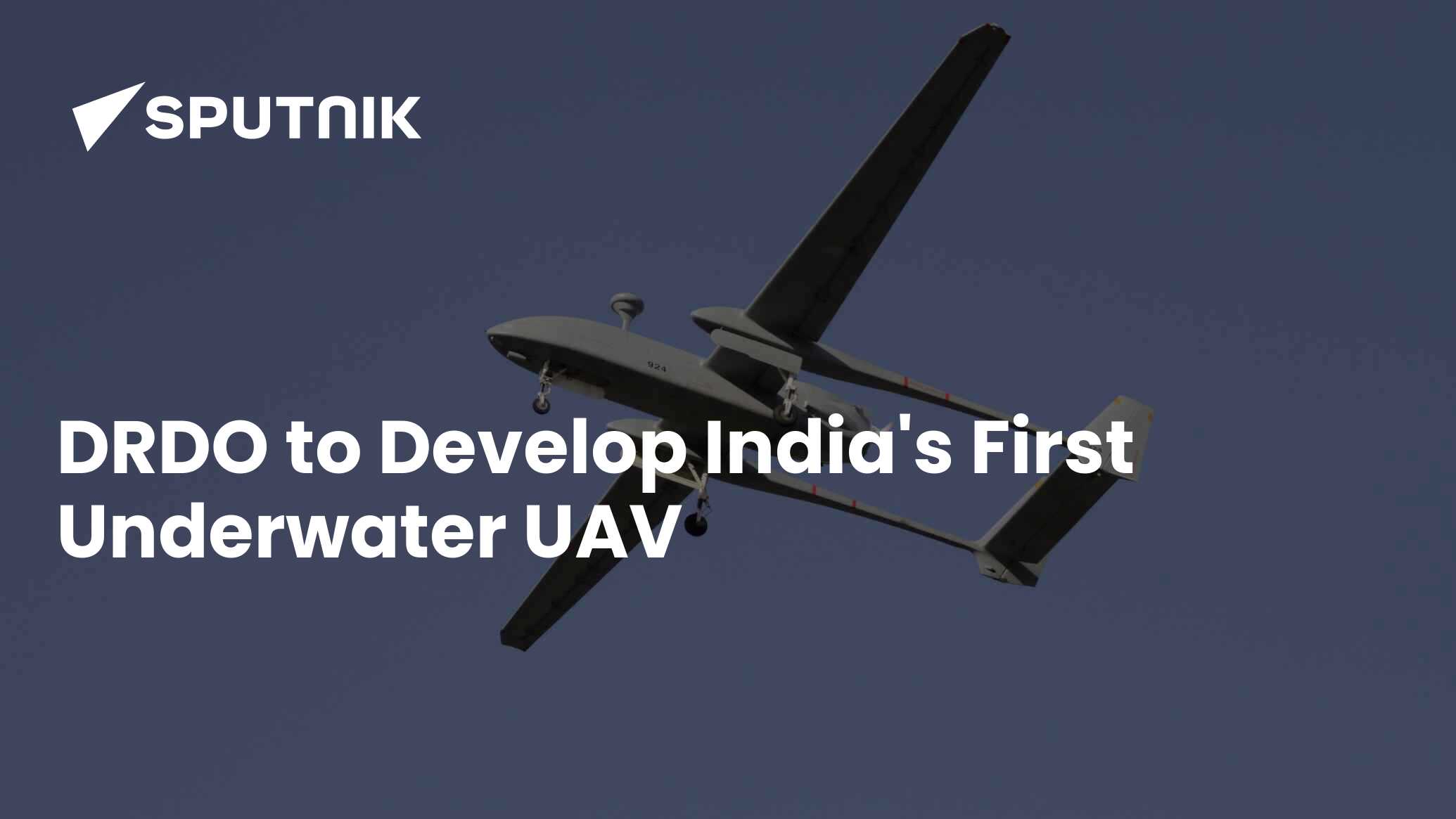 DRDO to Develop India's First Underwater UAV