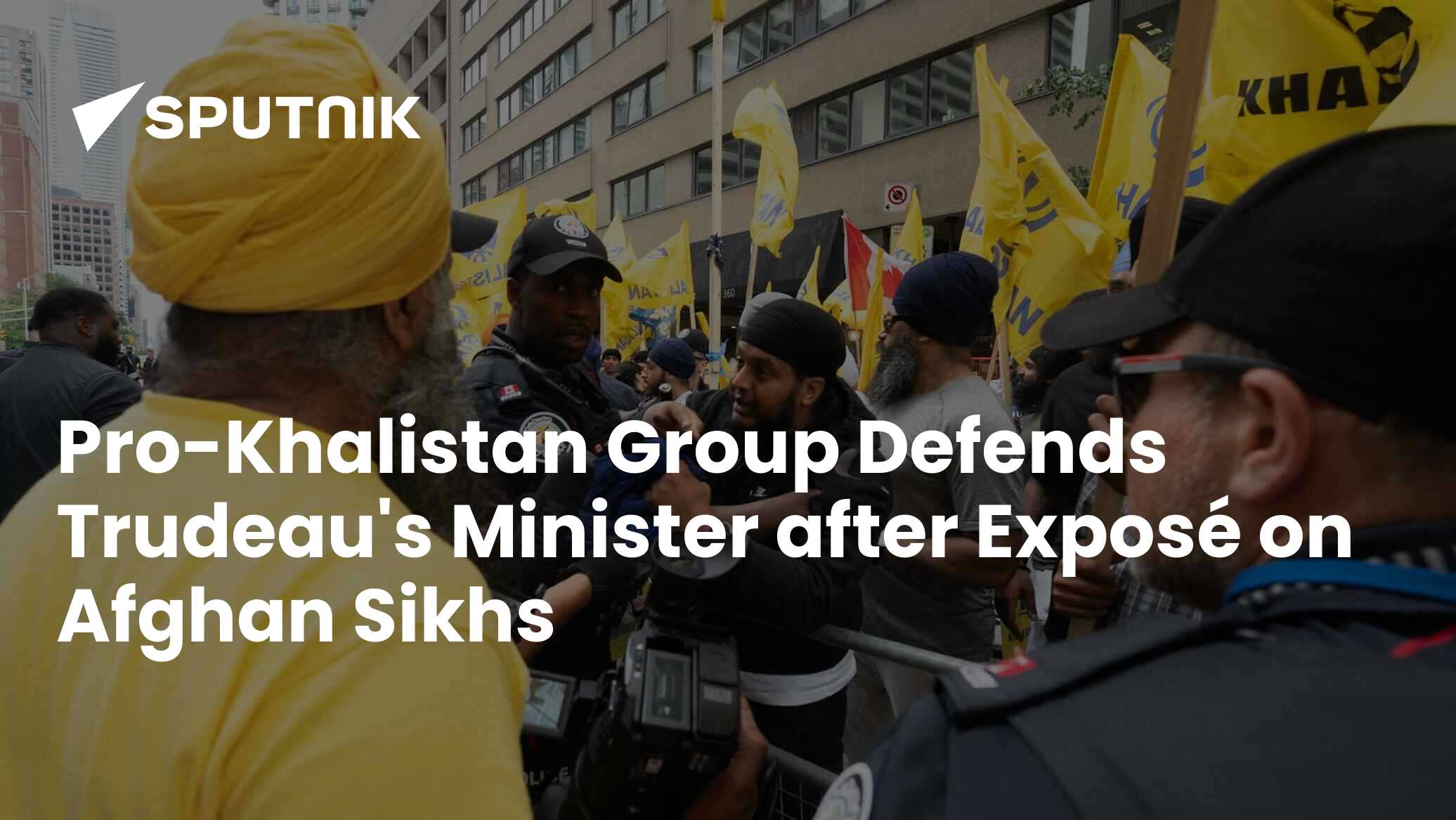 Pro-Khalistan Group Defends Trudeau's Minister After Expose on Afghan Sikhs