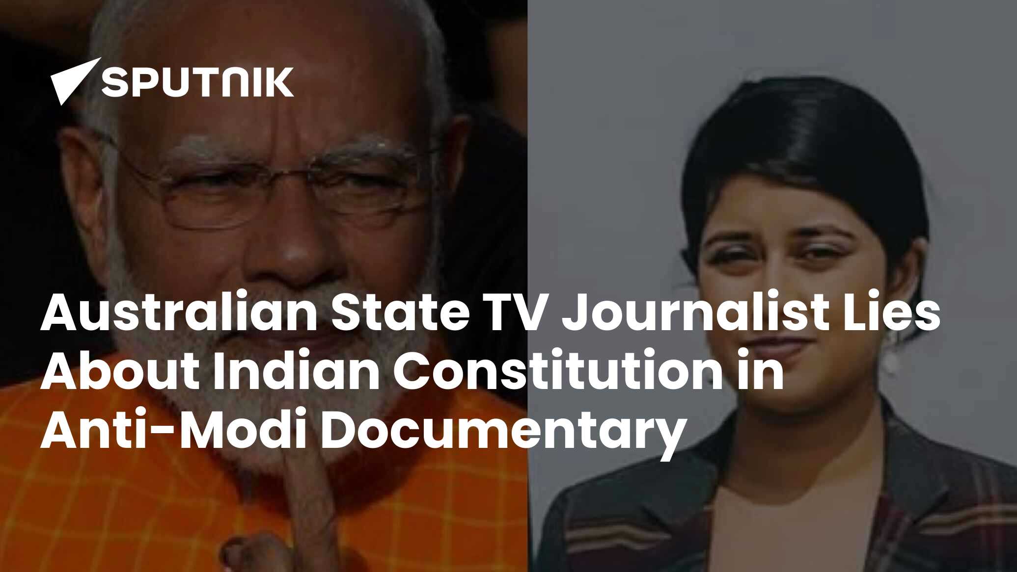 Australian TV Journalist Lies About Indian Constitution in Anti-Modi Documentary